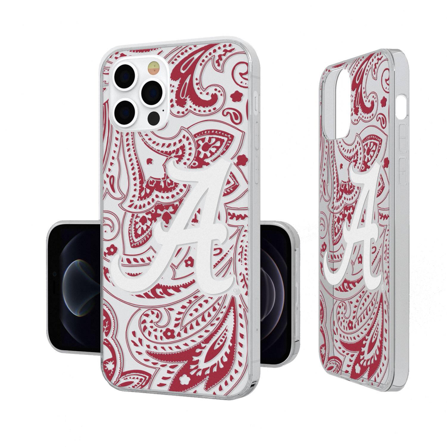 Keyscaper NCAA Alabama Crimson Tide iPhone Paisley Design Clear Case 13 ...