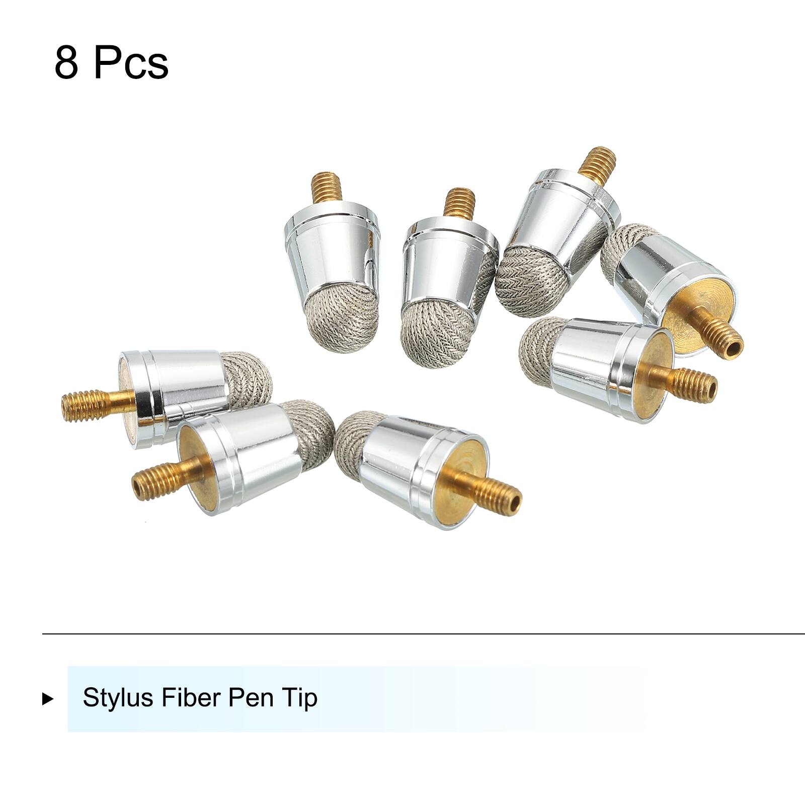 Unique Bargains 8pcs 6mm Fiber Fine Tips Universal Replacement High ...