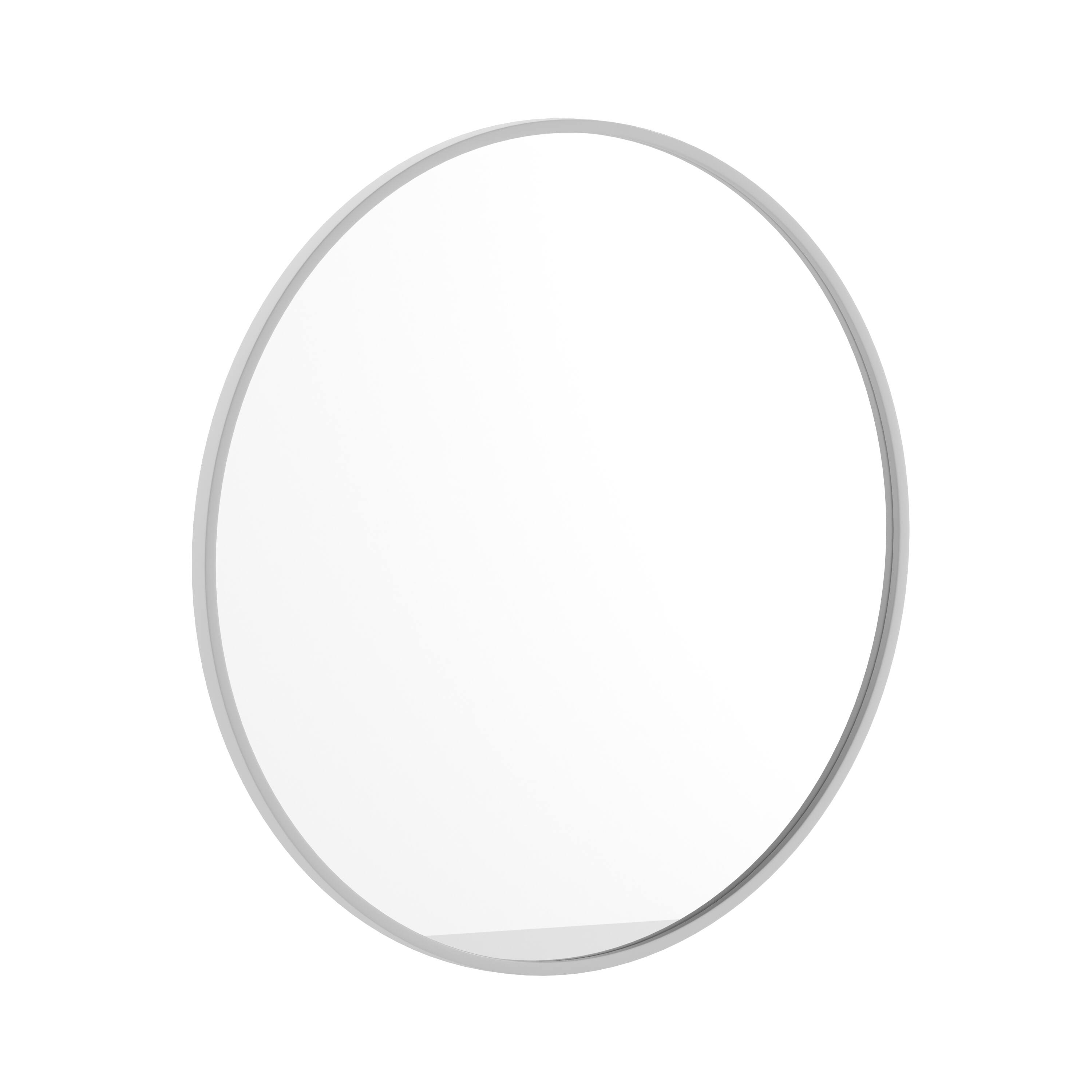 Emma + Oliver Mersin Wall Mounted Mirror with Iron Frame, Backing and ...