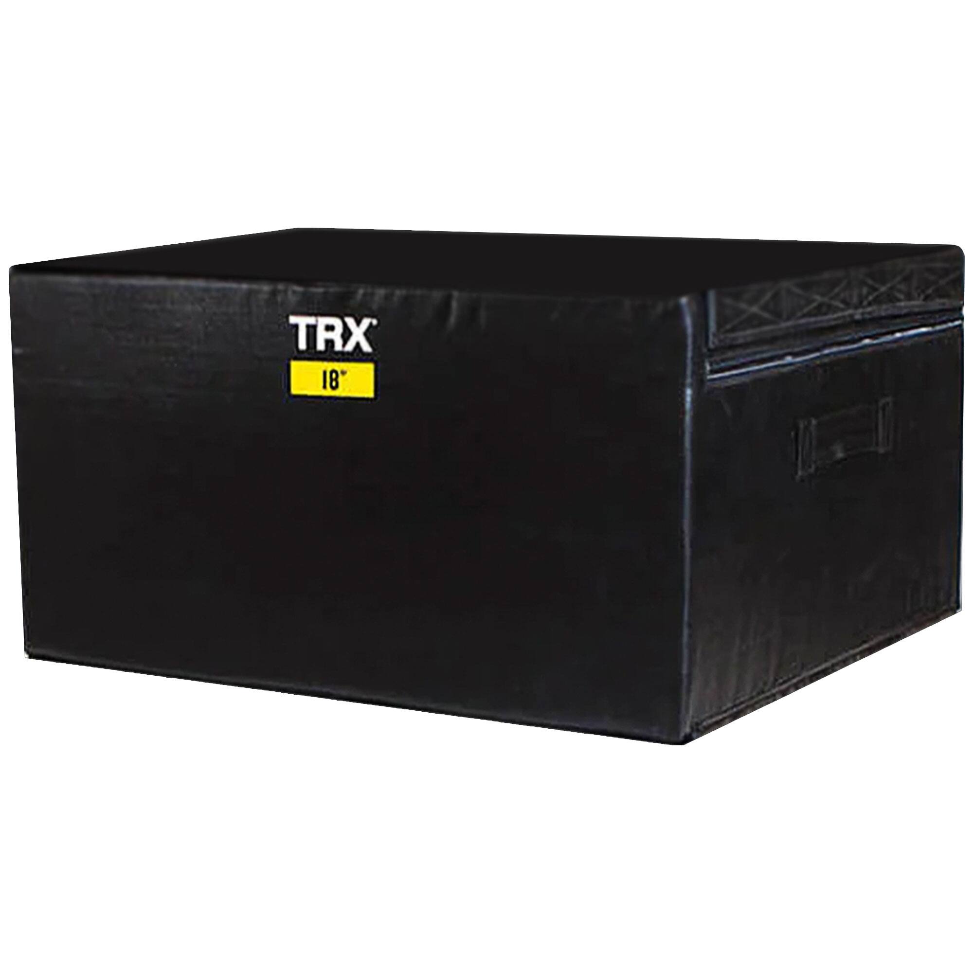 TRX 18" Soft Plyo Box Stackable Gym Workout Equipment for Plyometric ...