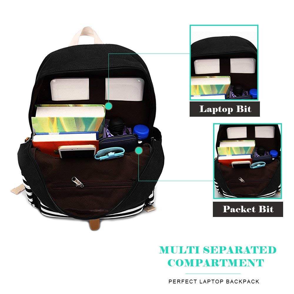 Stamp n Camp Backpacks For Women Teen Big Large Capacity Book Bag With ...