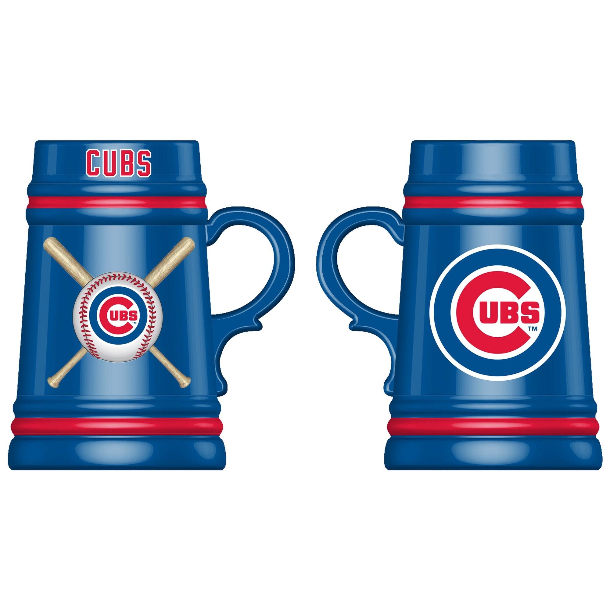 Evergreen Enterprises Chicago Cubs 24oz. Ceramic Stein Cup with Gift ...