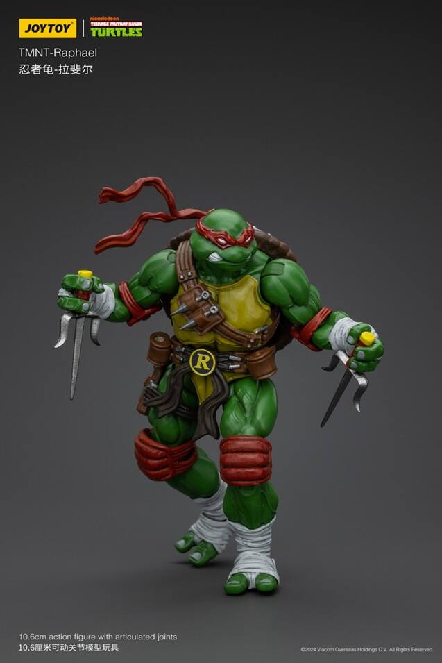 Transformers Raphael 1/18 Scale | Teenage Mutant Ninja Turtles | Joy ...