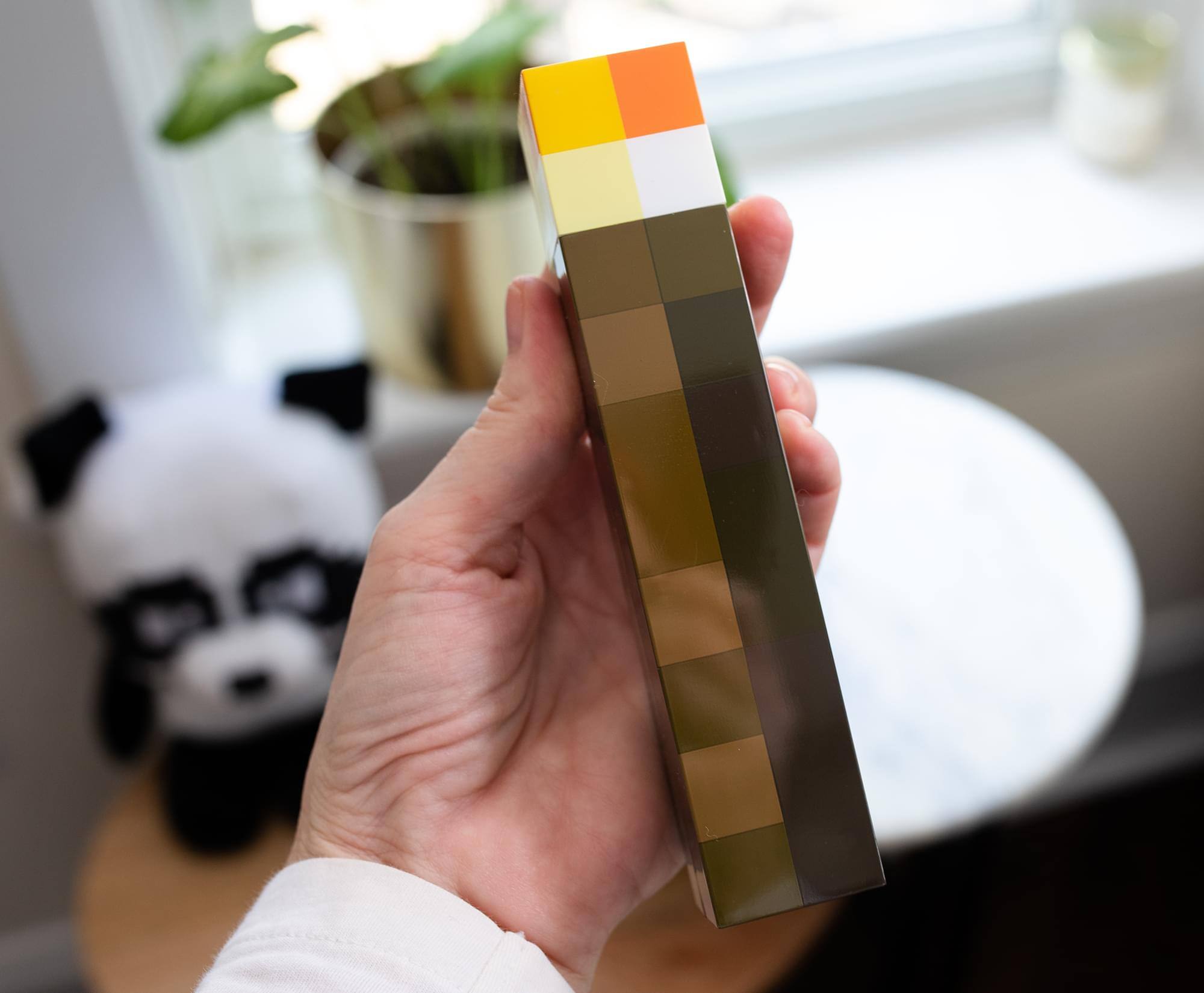 Ukonic Minecraft Stone Torch Plug In Nightlight with Auto Dusk to Dawn ...