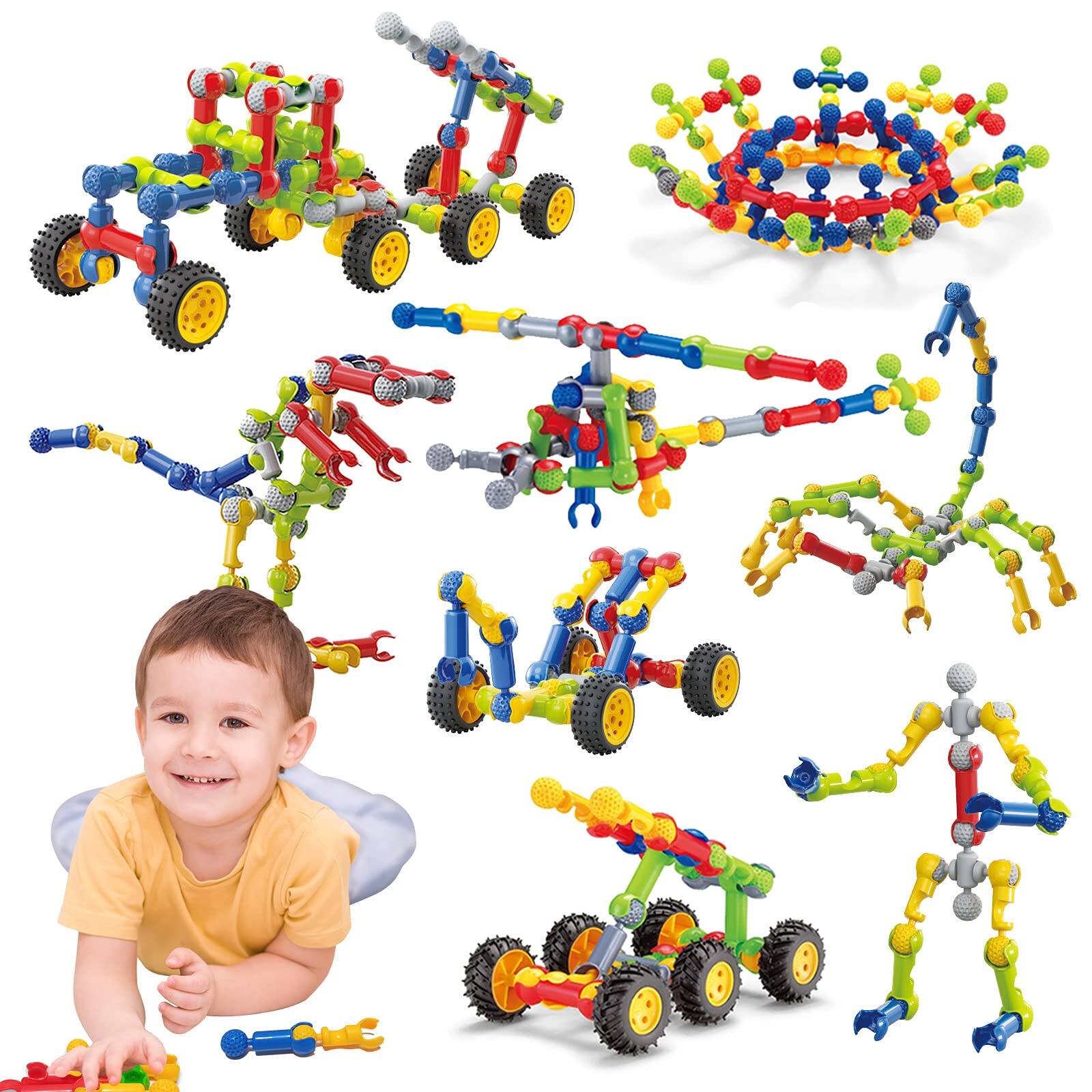 Leash Valley Building Toys For Ages With Box Storage Idea Guide Blocks ...