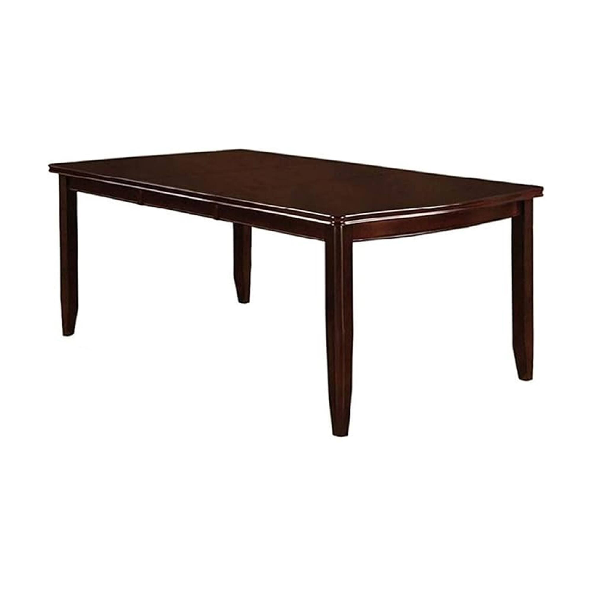 Manhattan Lane Demy 7pc Dining Table and 6 Chairs Set, Faux Leather ...