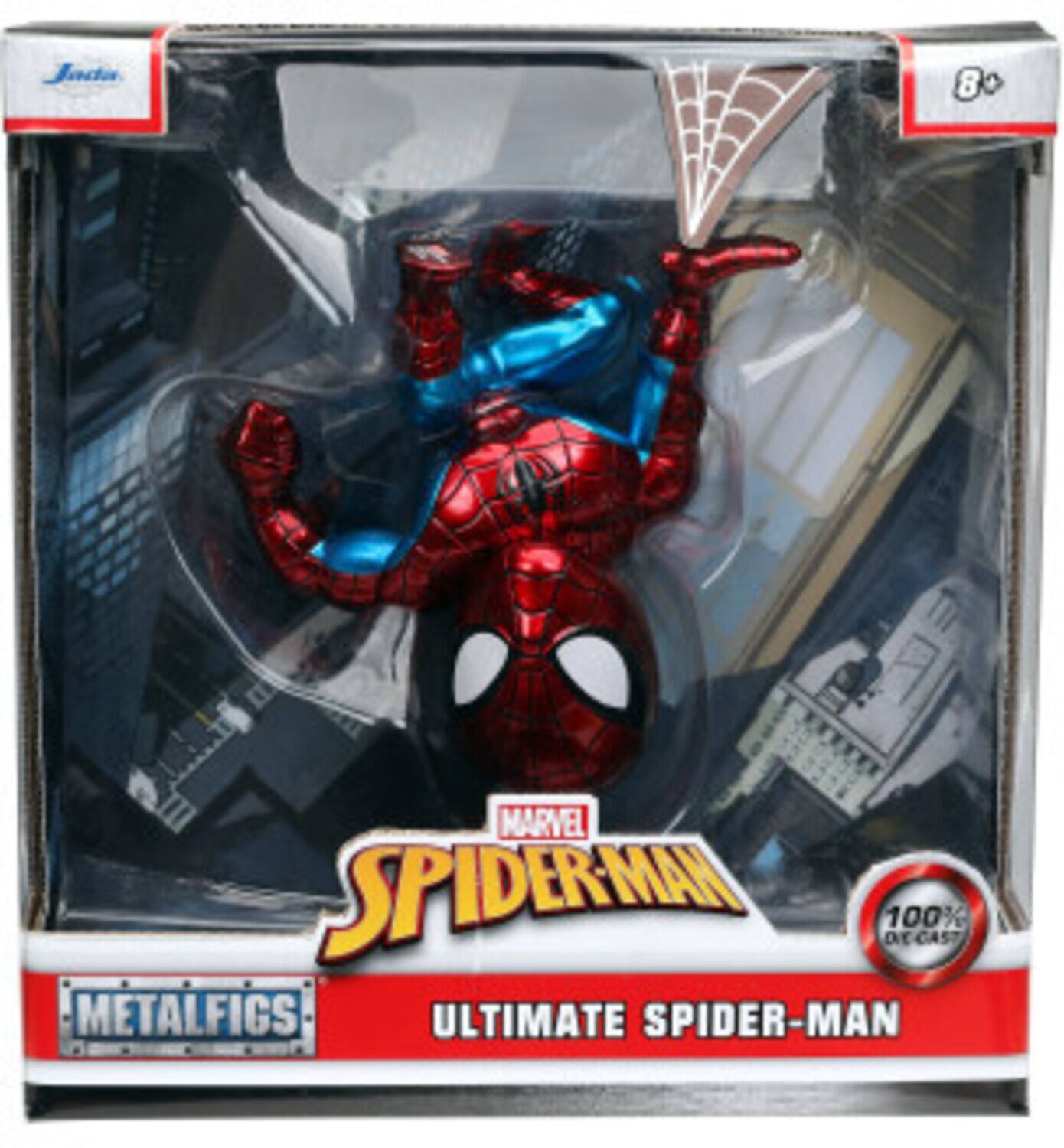 Jada Toys Marvel Ultimate Spider Man Candy Red 6 inch Figure ...