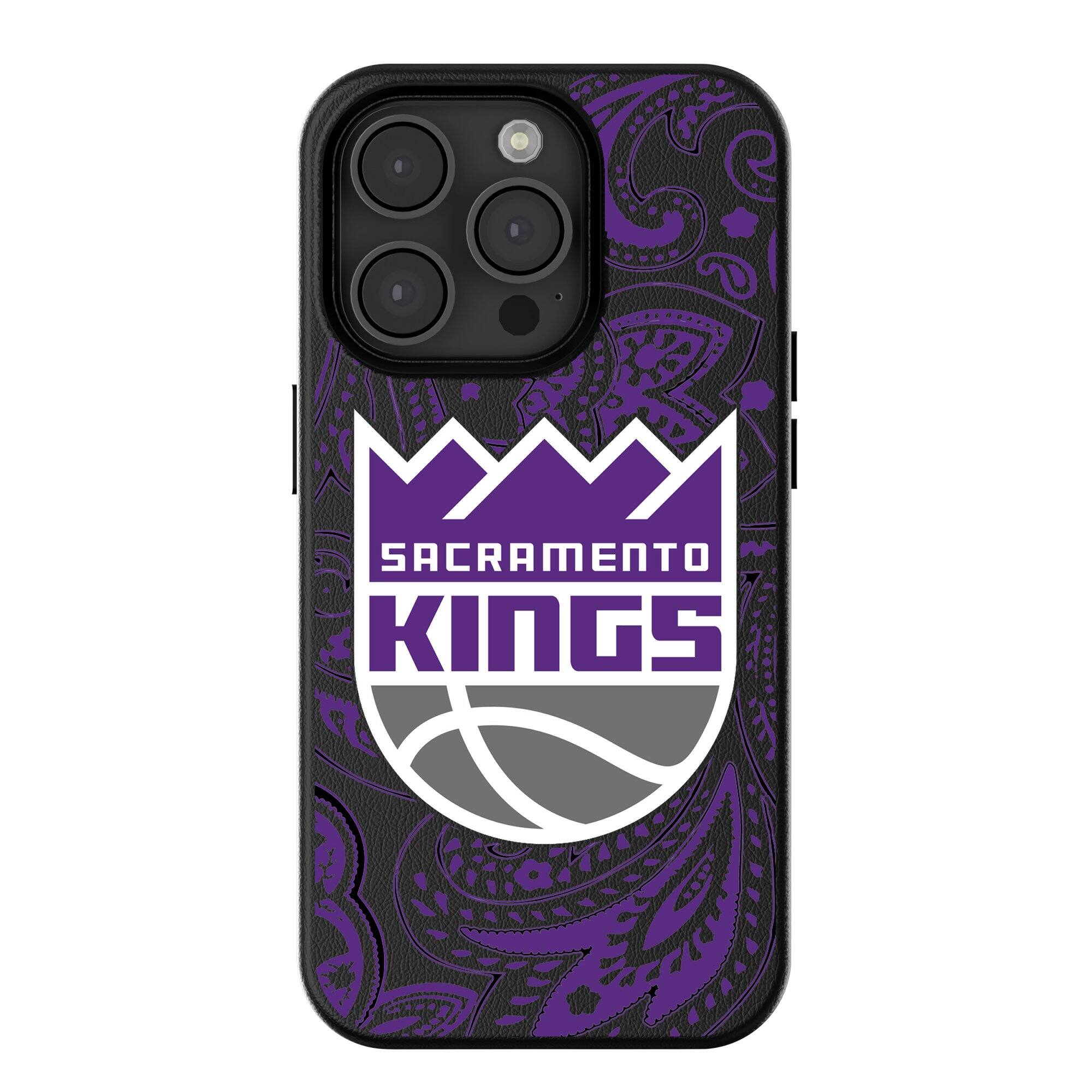 Keyscaper NBA Sacramento Kings Paisley iPhone Magnetic Bump Case 14 Pro ...
