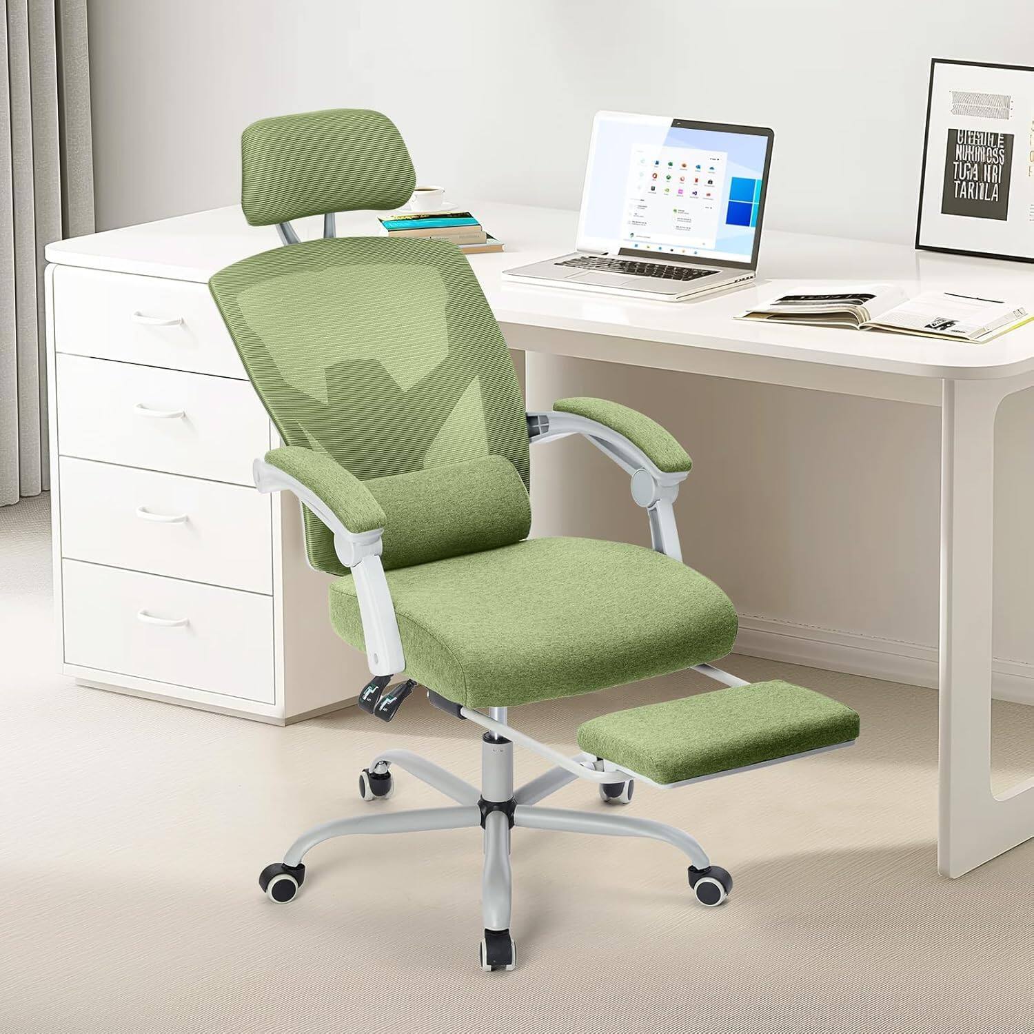 ThinkLink Electronic Modern Premium High Office Computer Desk Chair ...