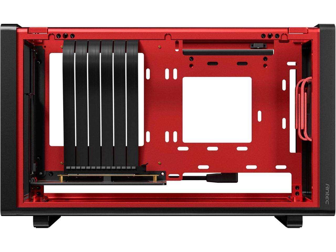 Antec Performance 1 M Black Aluminum / Steel / Plastic Small Form Factor Computer Case Black ...