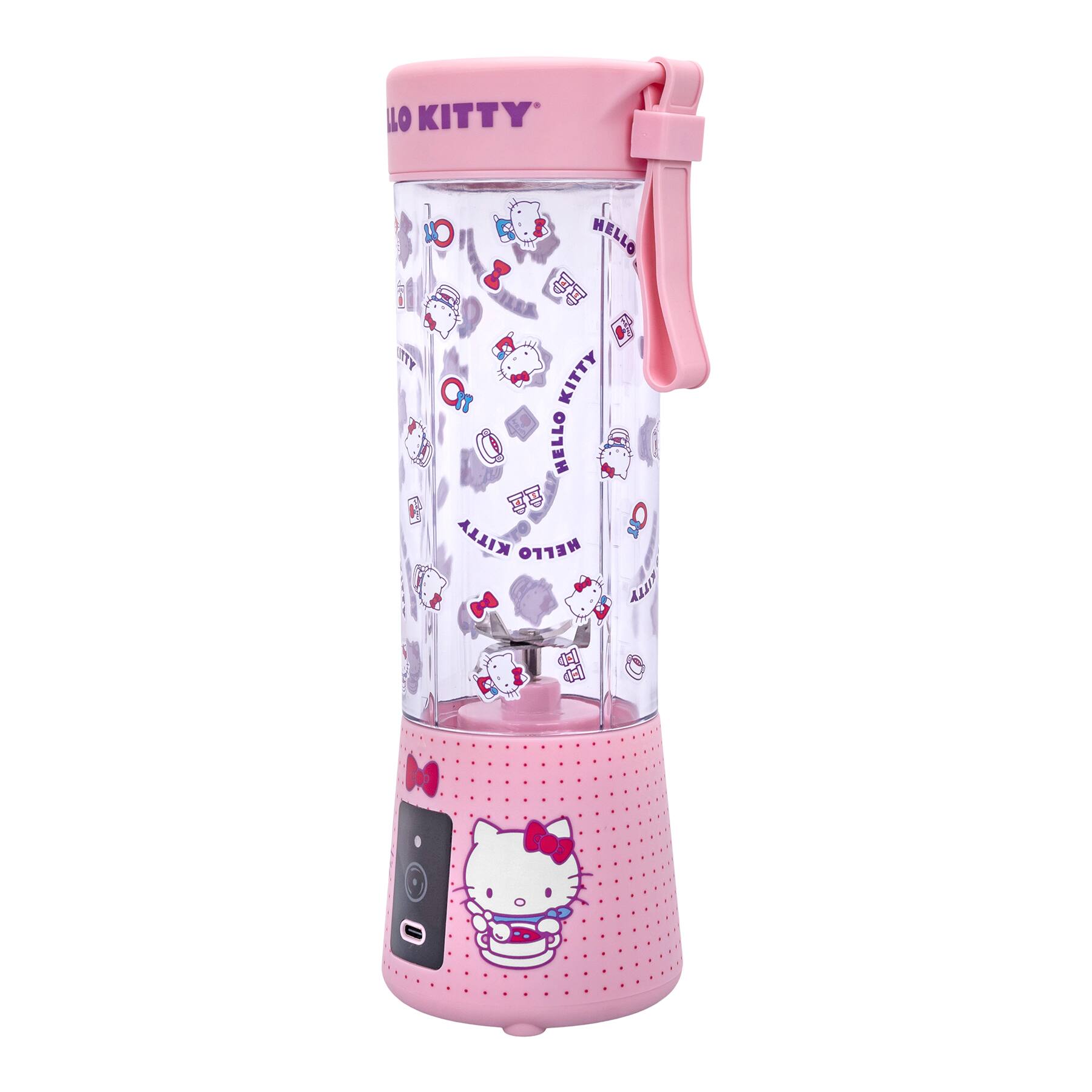 Questions and Answers: Uncanny Brands Hello Kitty USB-Rechargeable Portable Blender Pink RB1-KIT ...