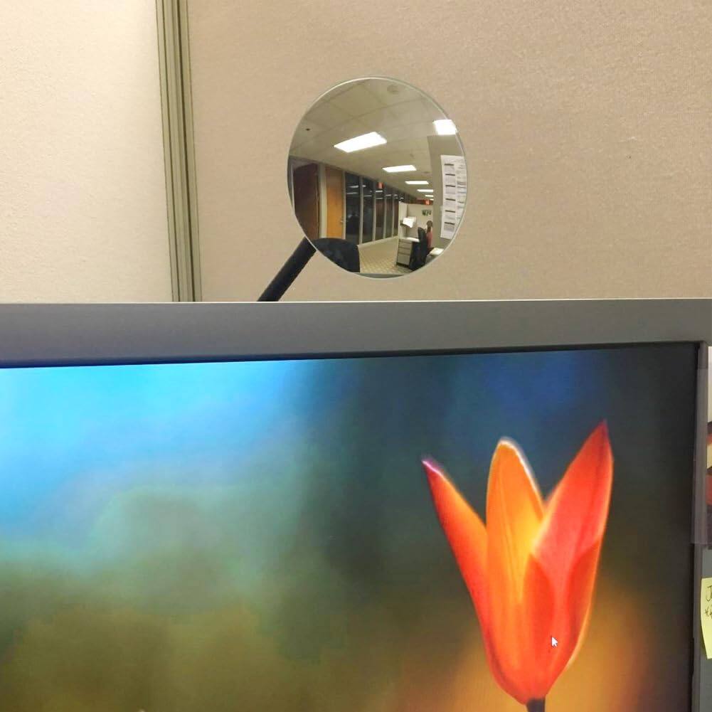 Pacoar Cade Clip On Security Mirror Convex Cubicle For Personal Safety ...