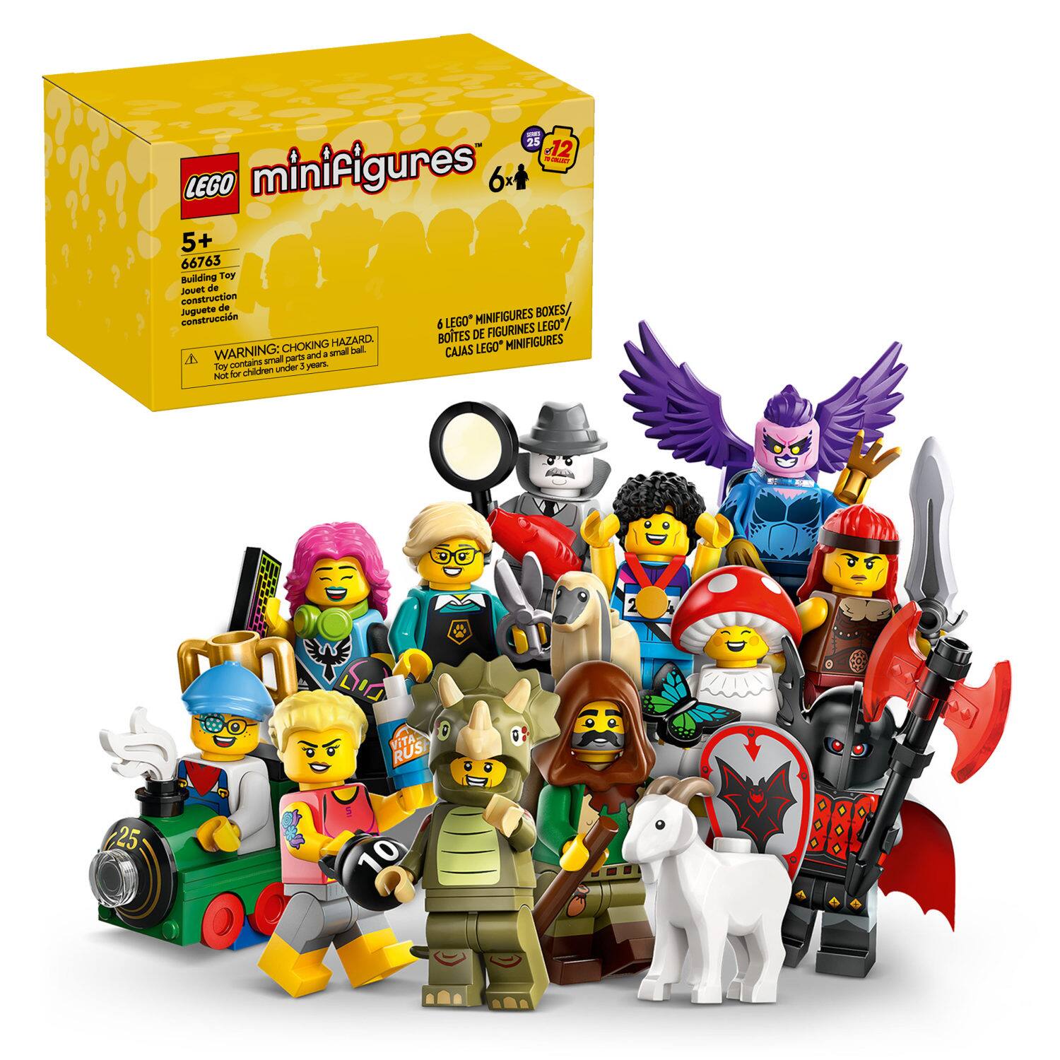 Customer Reviews: LEGO Minifigures Series 25 6 Pack Mystery Blind Box ...