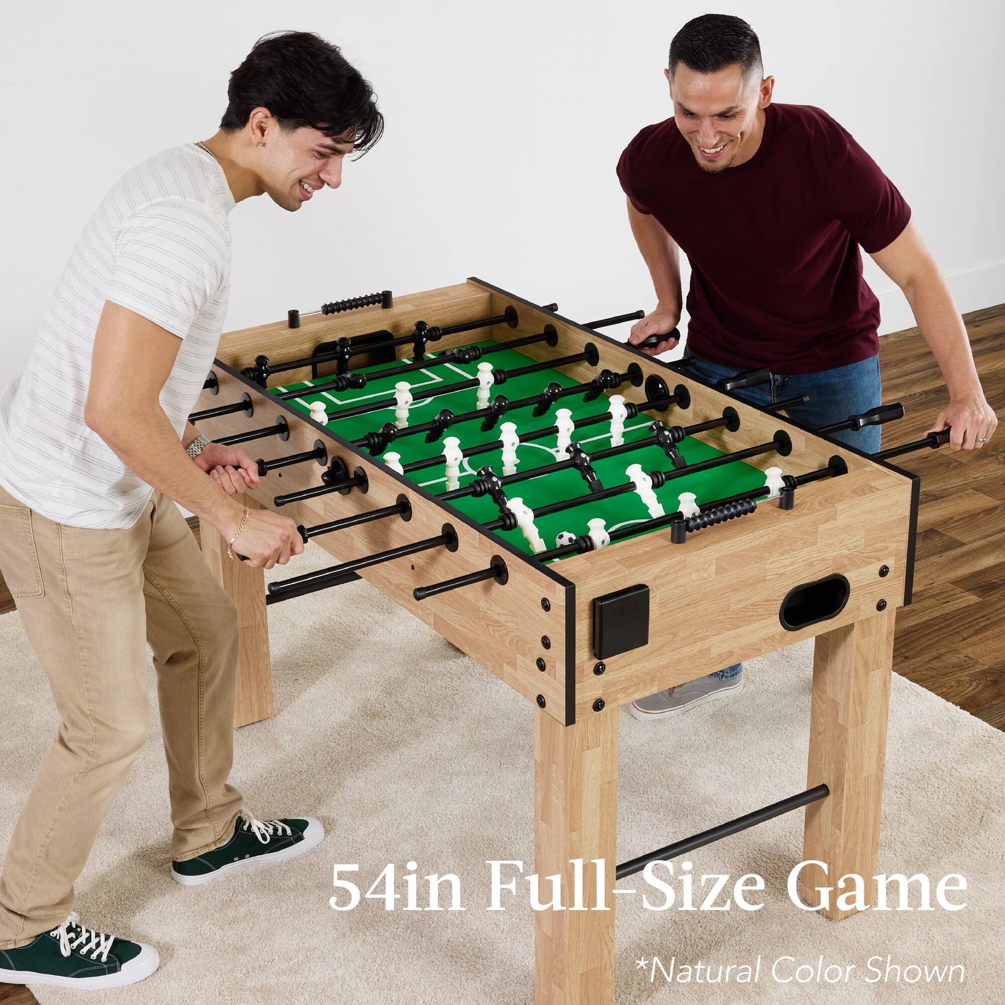 Best Choice Products Large 54in Full Size Foosball Table for Home, Game ...