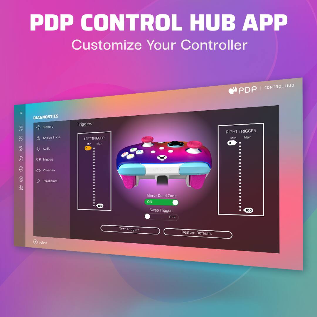 PDP REMATCH Advanced Wired Controller for Xbox Series X|S/Xbox One/PC ...