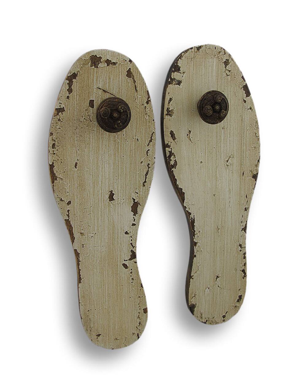 Manual Woodworkers & Weavers Distressed Finish Antique White Wooden ...