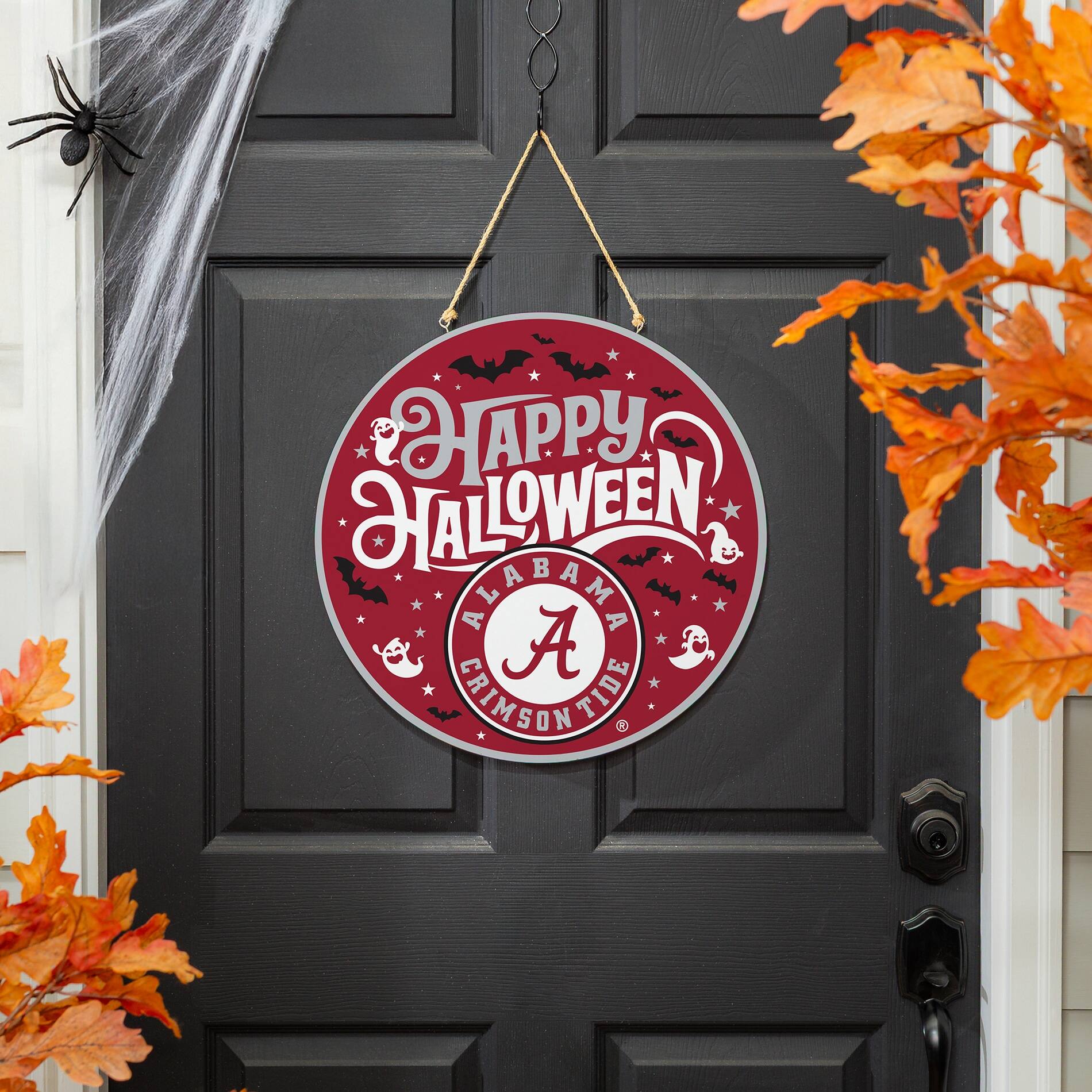 Evergreen Enterprises Alabama Crimson Tide 18" Happy Halloween Wooden ...