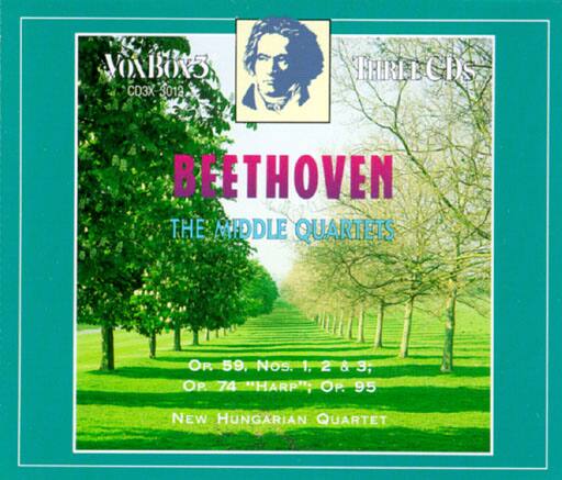 Beethoven: The Middle Quartets [CD] - Best Buy