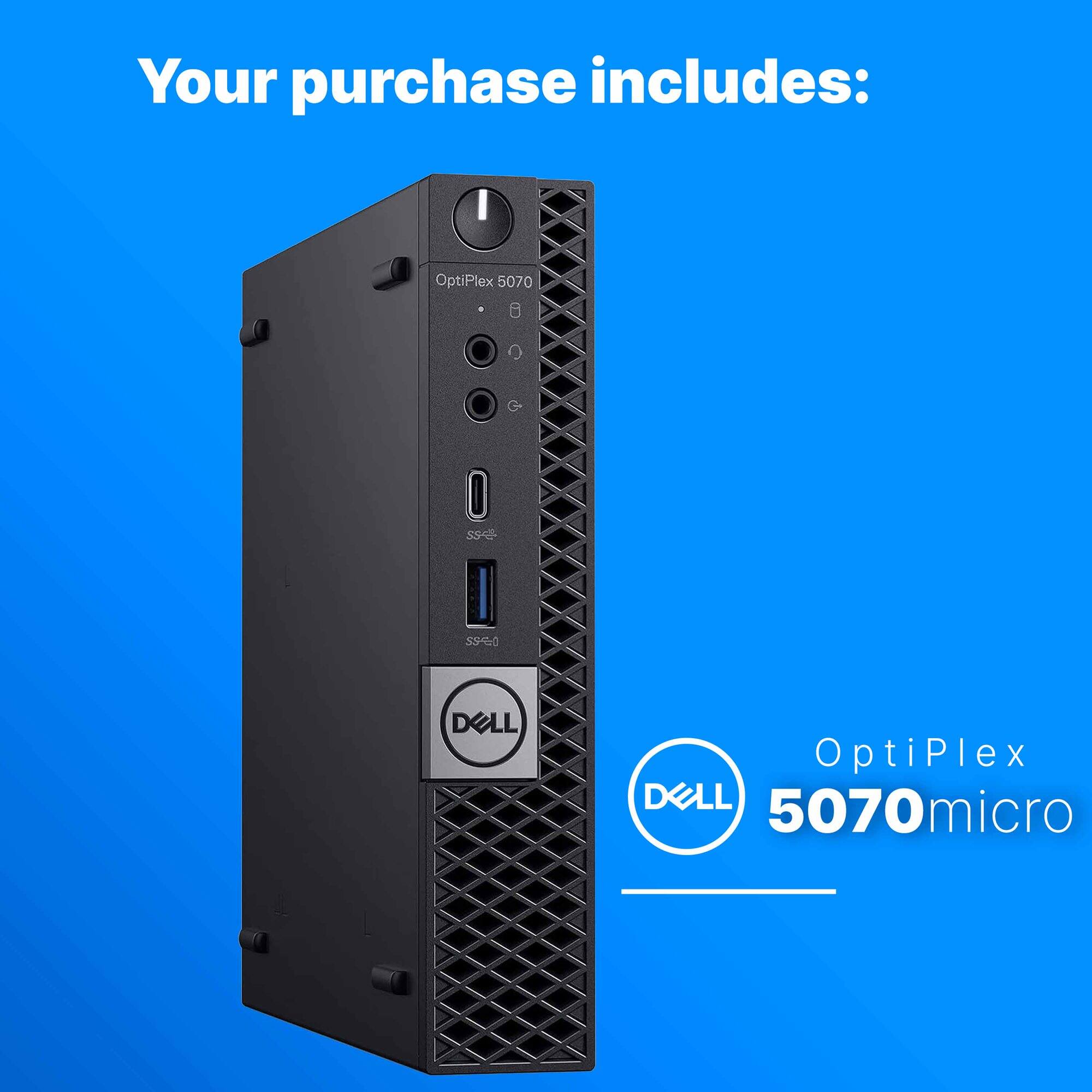Dell Refurbished Excellent OptiPlex 5070 Micro Computer | Octa Core ...
