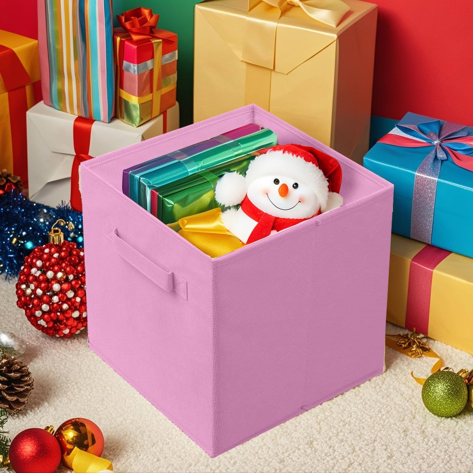 Dazzling Pops ShellKingdom Foldable Fabric Storage Cubes and Cloth ...