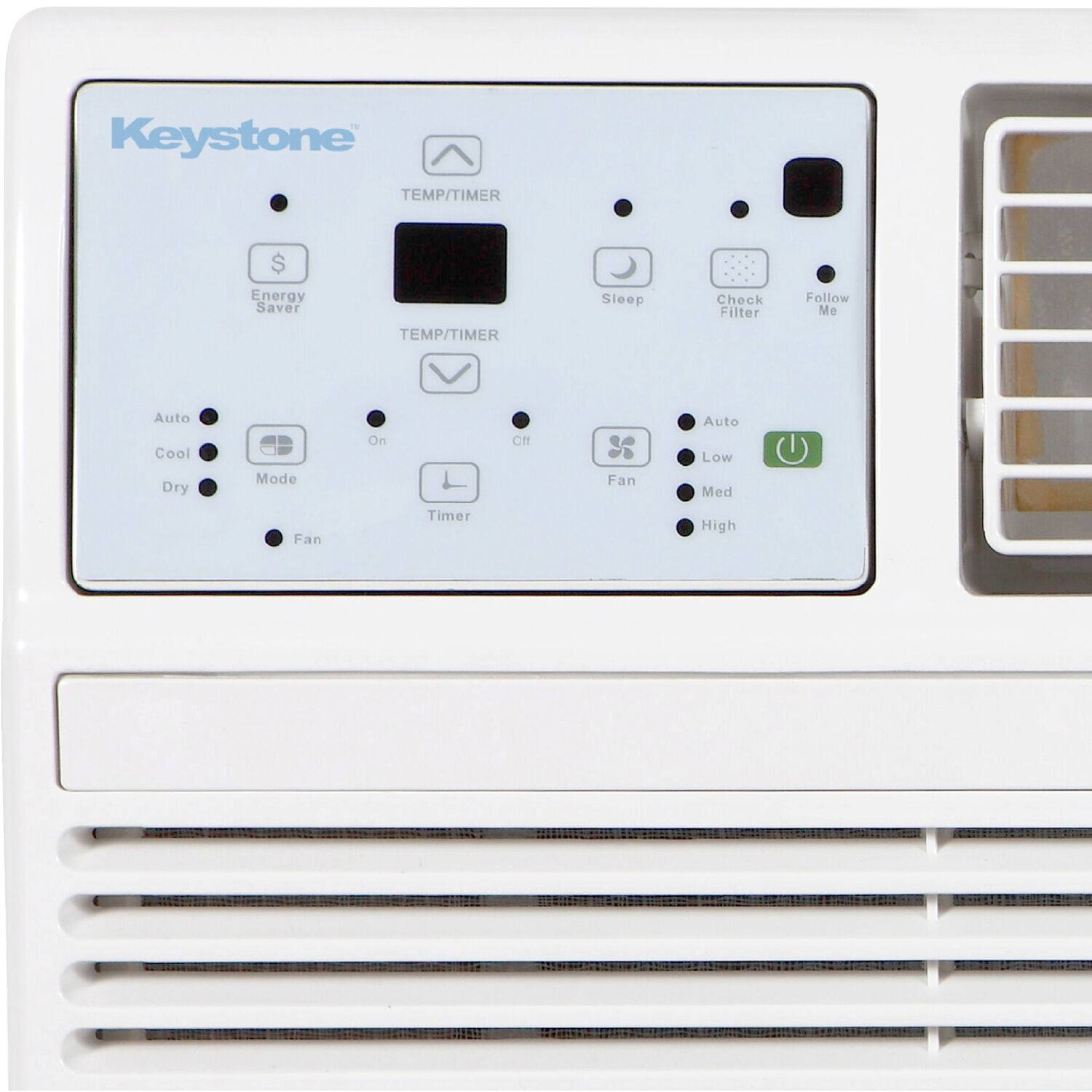 Keystone Energy Star 12,000 BTU 115V Through the Wall Air Conditioner ...