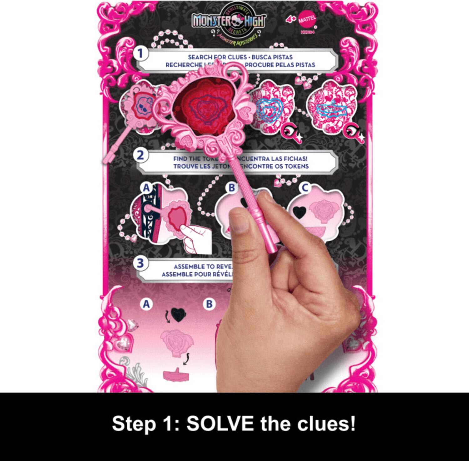 Mattel Monster High Skulltimate Secrets Monster Mysteries Playset and ...