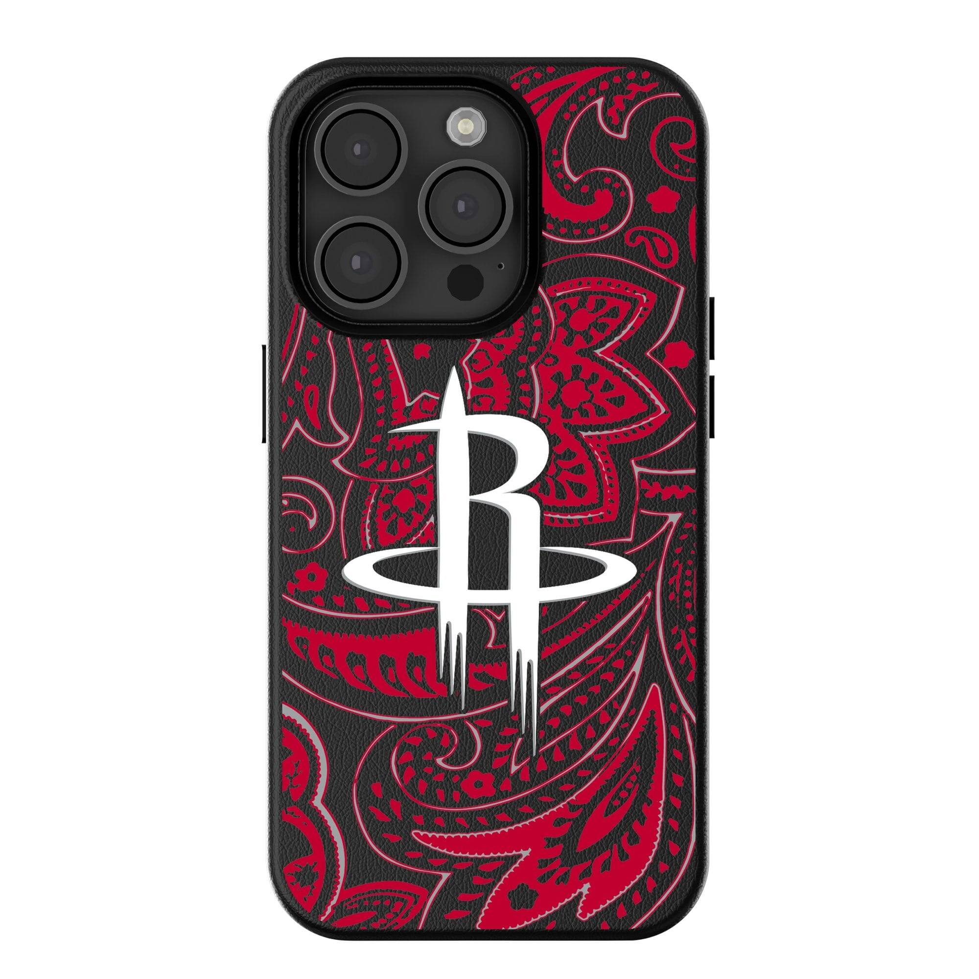 Keyscaper NBA Houston Rockets Paisley iPhone Magnetic Bump Case 16 Pro ...