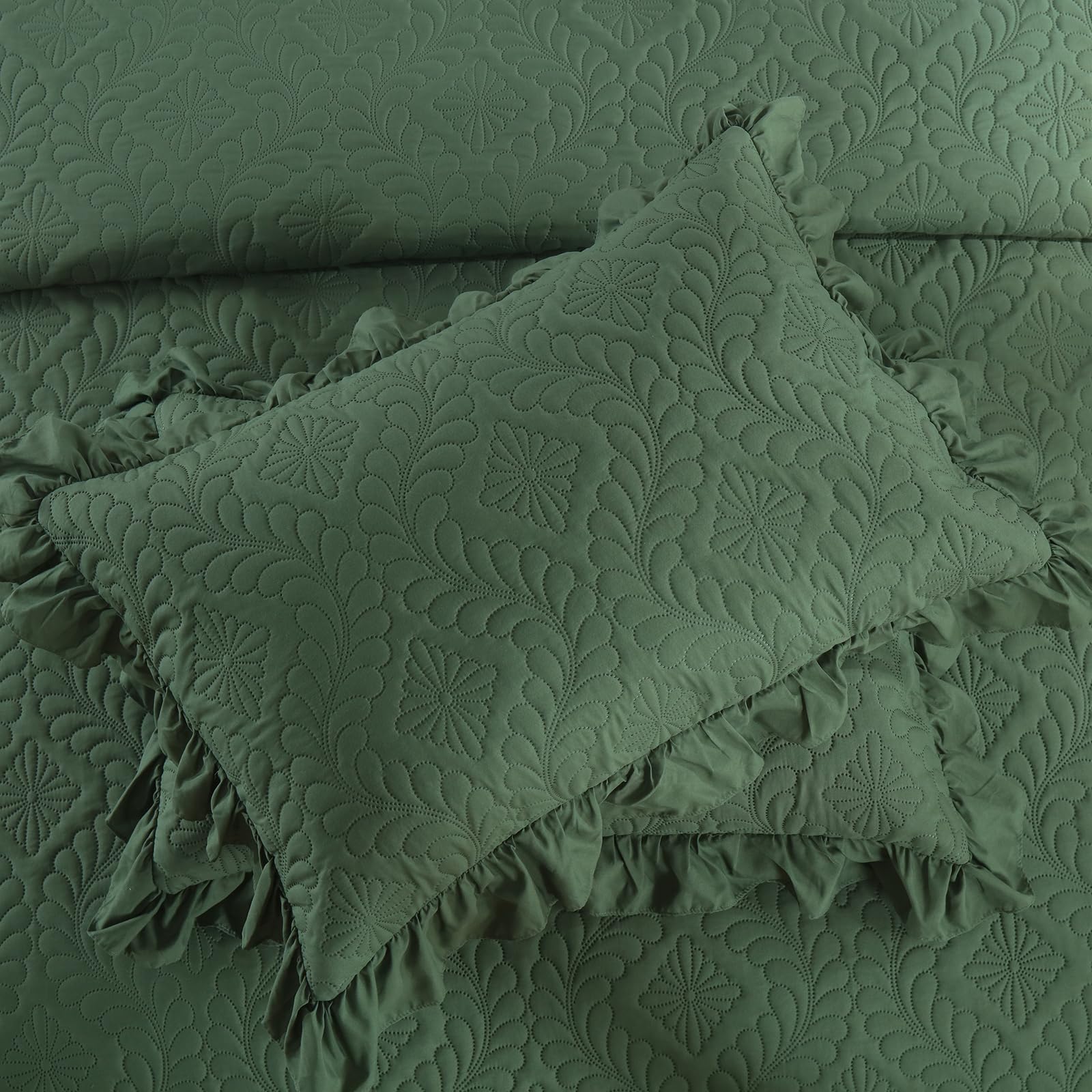 Comfort Essence Queen Quilt Set 3 Pieces Lightweight Bedspread90x98 ...