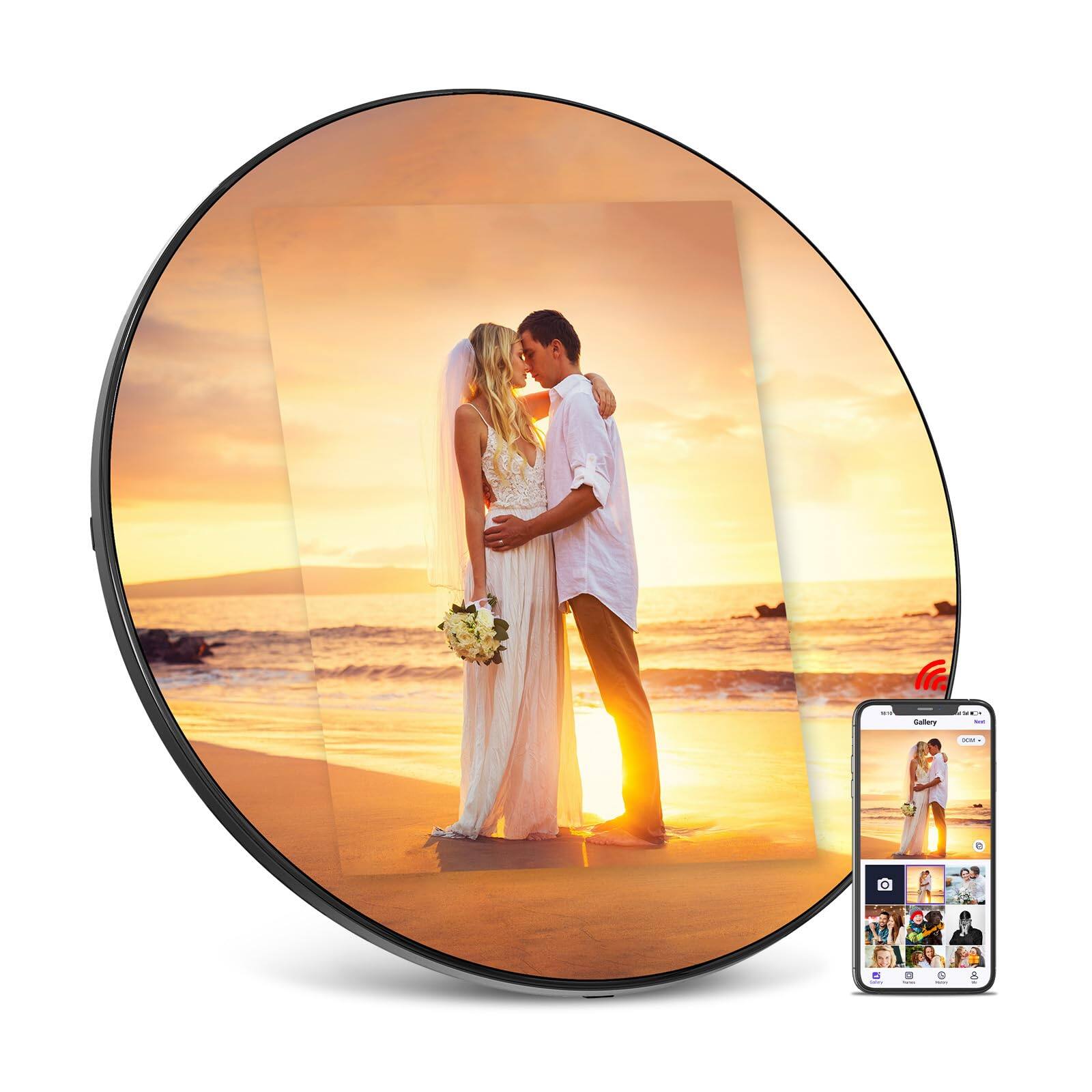 Stylel Star Digital Picture Frame 10.1 Inch Wifi Photo Electronic Ips ...