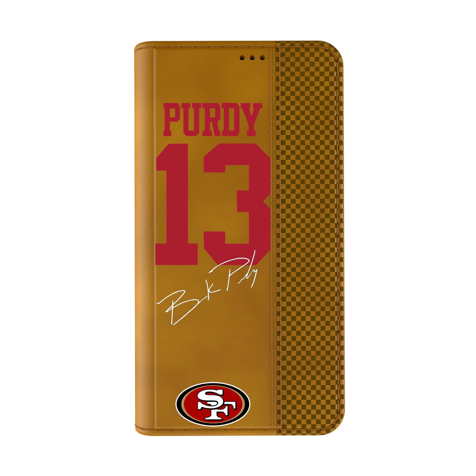Keyscaper NFL Brock Purdy San Francisco 49ers Folio iPhone Case 13 Pro ...