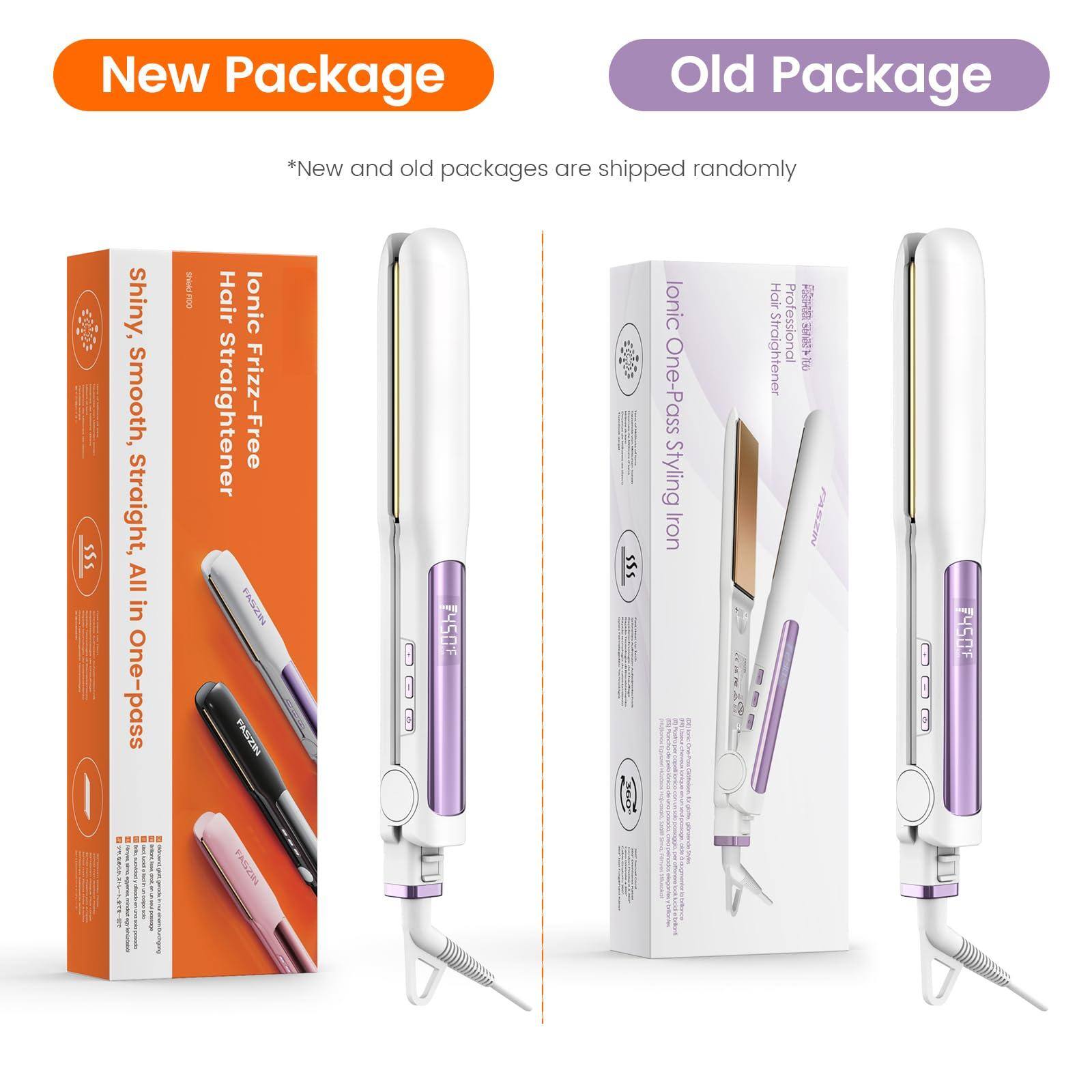 Reds Spade Hair Straightener Fast Heat Titanium Flat Iron With Negative ...
