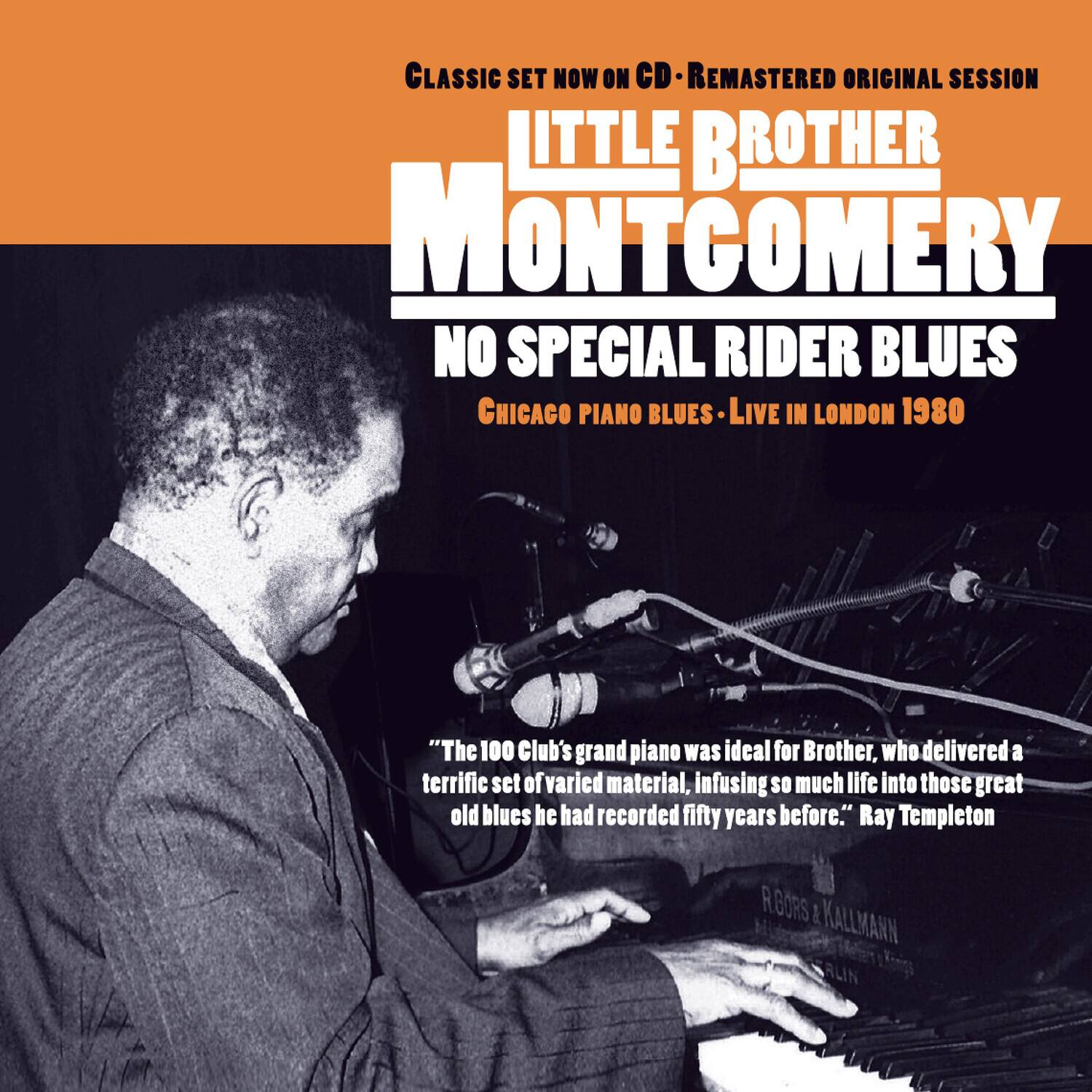 Little Brother Montgomery No Special Rider Blues COMPACT DISCS [CD ...