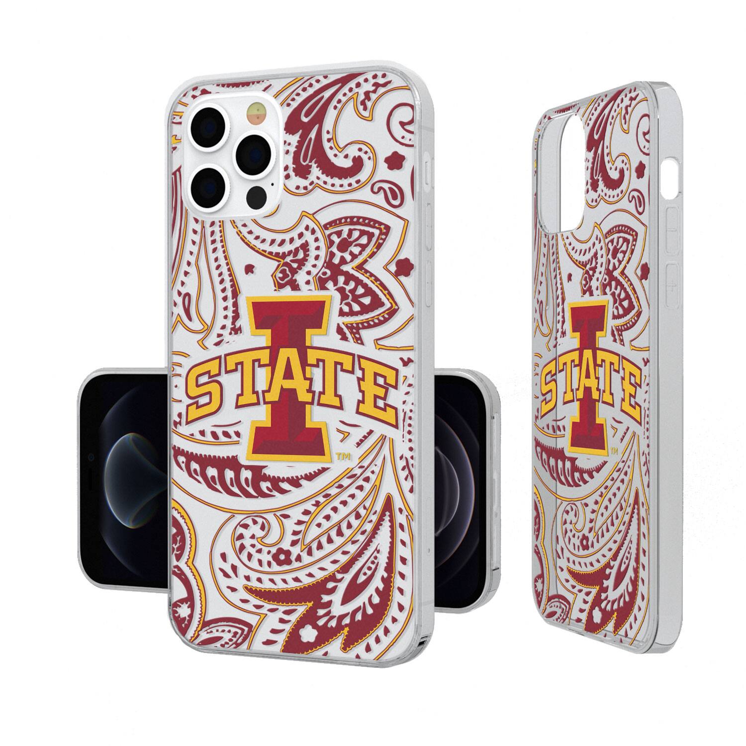 Keyscaper NCAA Iowa State Cyclones iPhone Paisley Design Clear Case 15 ...