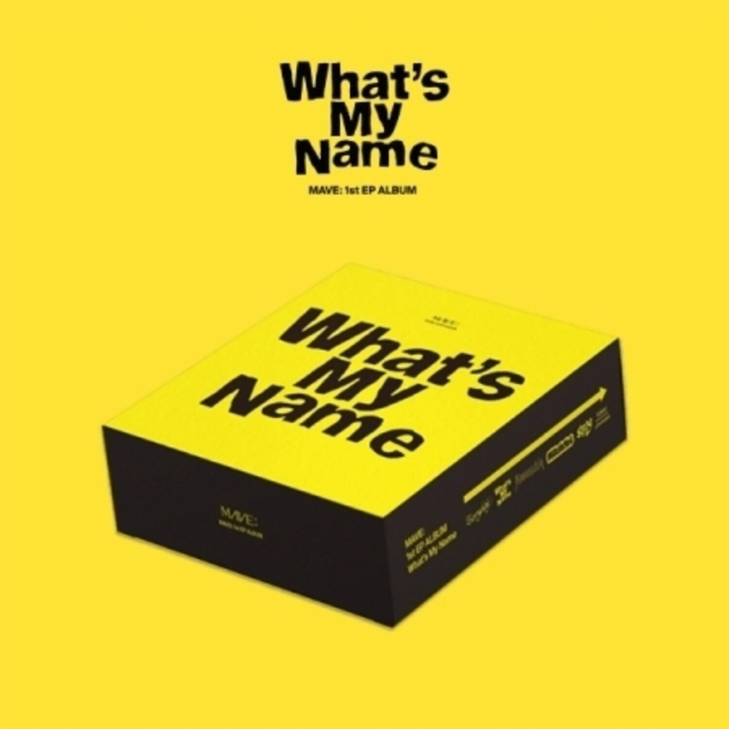 Mave What's My Name incl. 24pg Photobook, Photocard,Key Ring, DIY Diary ...
