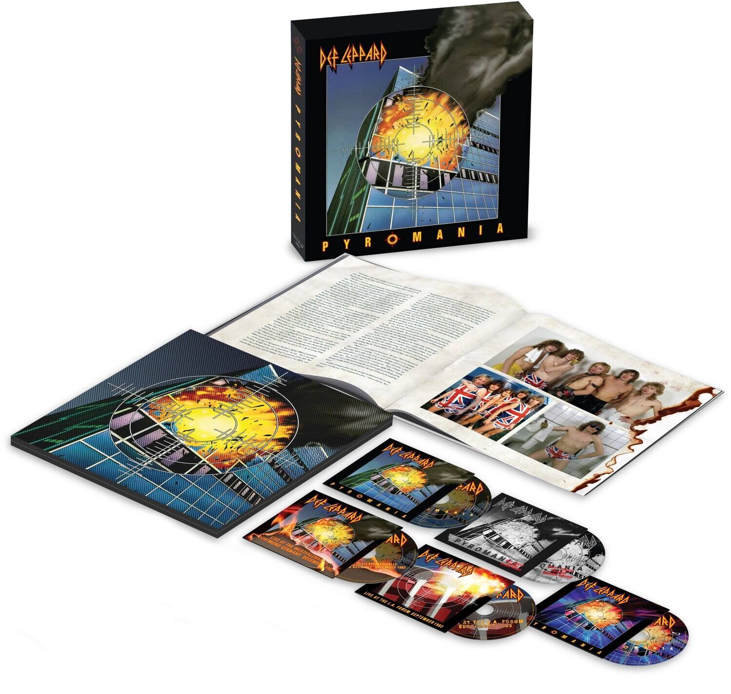 Def Leppard Pyromania (40th Anniversary) COMPACT DISCS - Best Buy