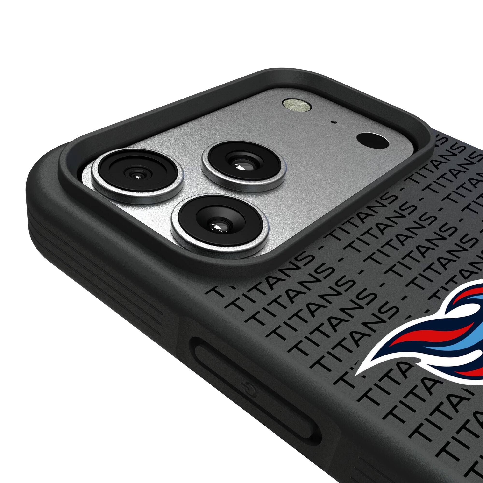Keyscaper NFL Tennessee Titans iPhone Text Backdrop Design Bump Case 15 ...