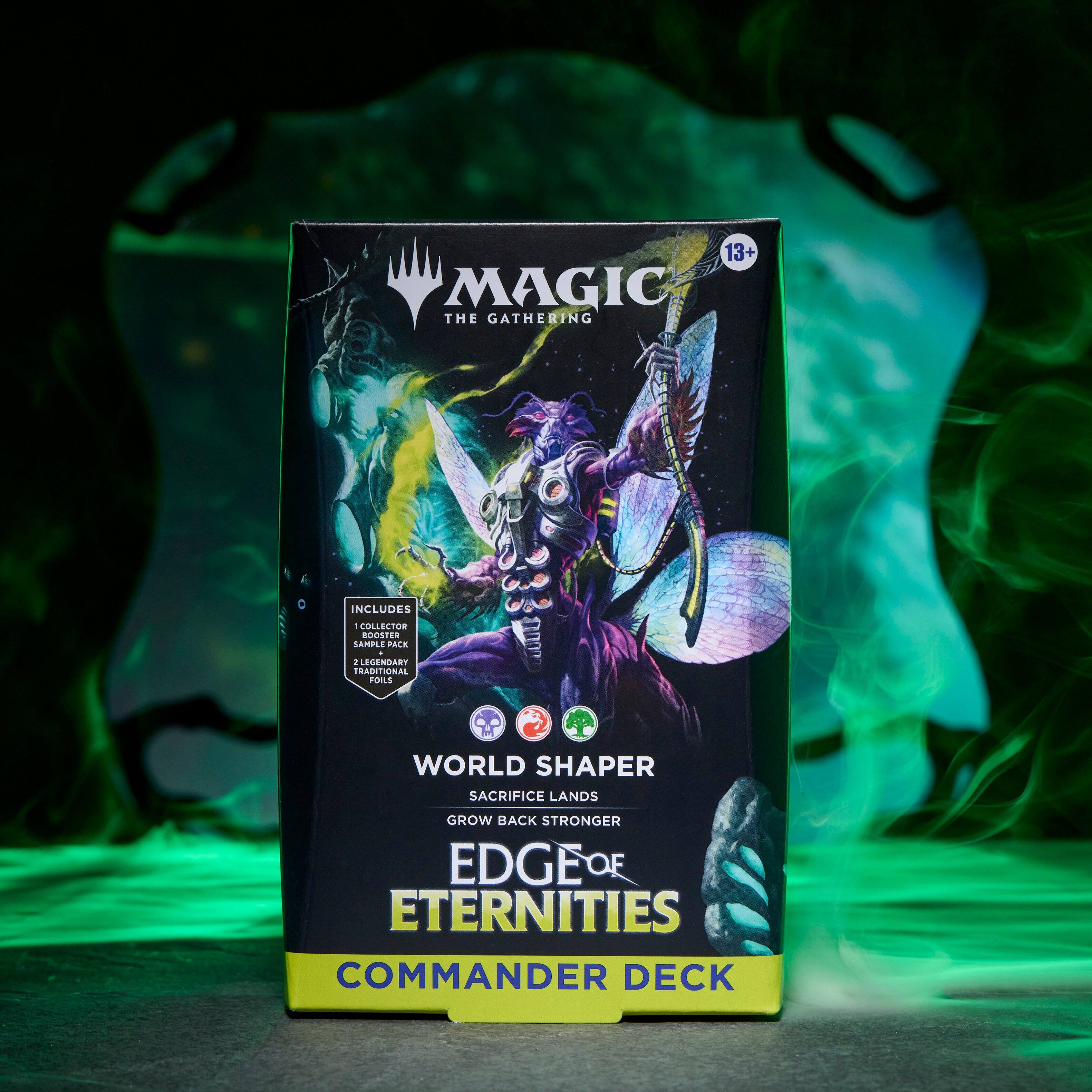 Wizards of The Coast Magic: The Gathering Edge of Eternities Commander Deck World Shaper ...