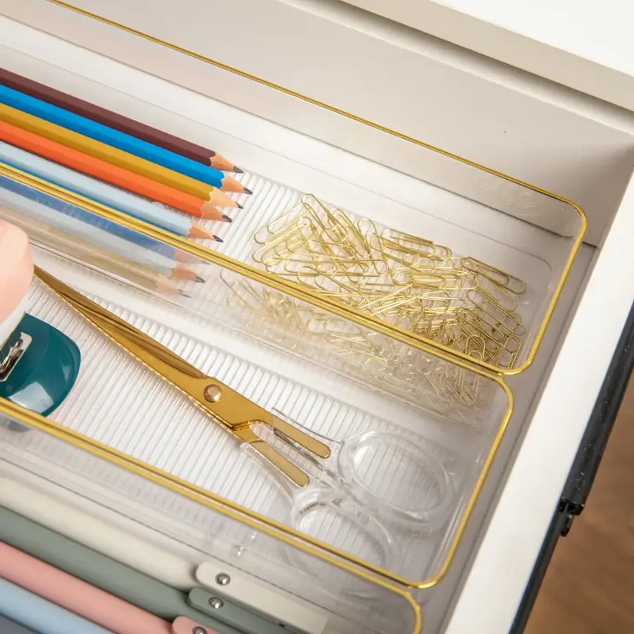 Martha Stewart Kerry Set of 8 Plastic Stacking Desk Drawer Organizers ... Martha Stewart Kerry Set of 8 Plastic Stacking Desk Drawer Organizers ...
