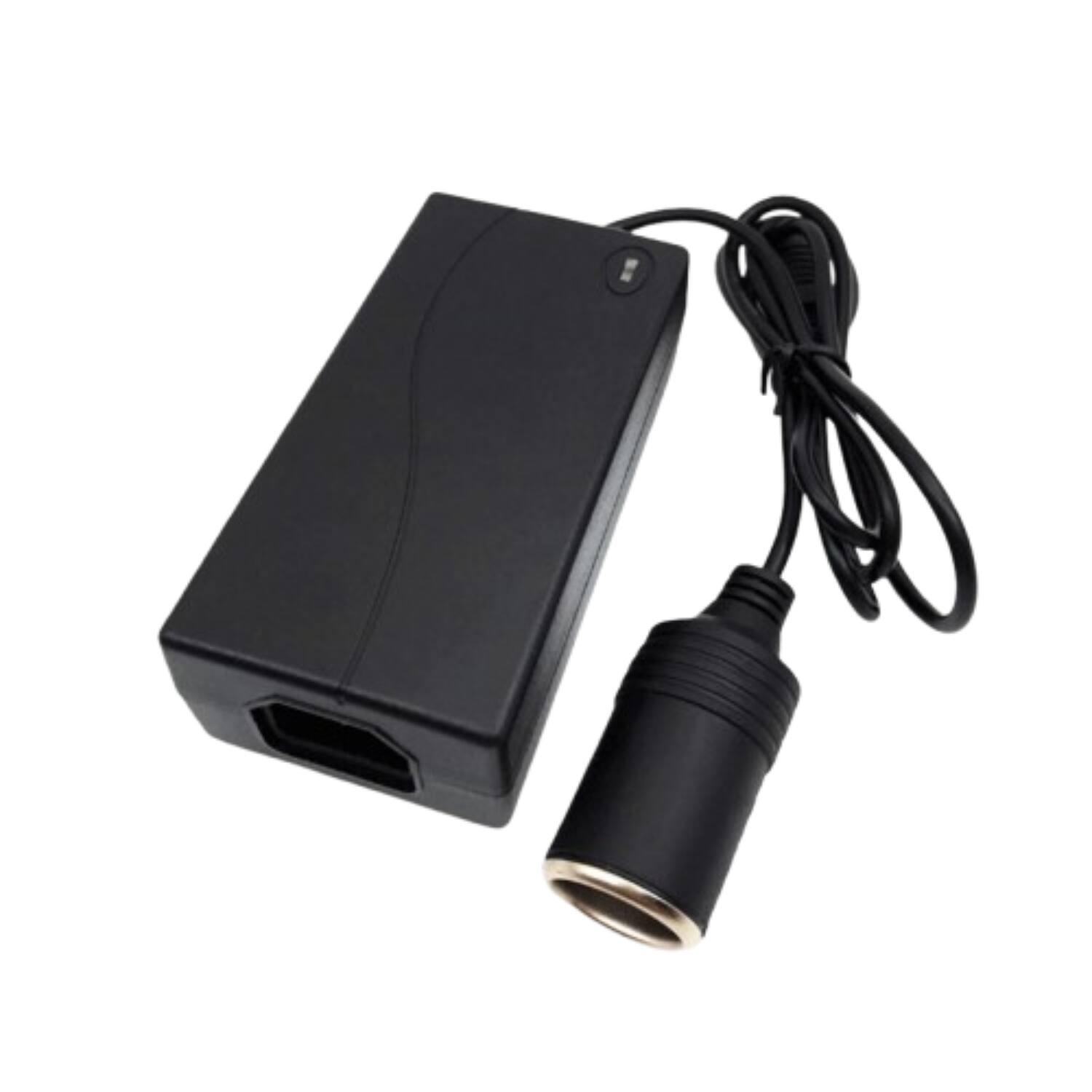 Stock Preferred 60W Power Inverter 110V AC to 12V DC Converter Car Cigarette Lighter Adapter ...