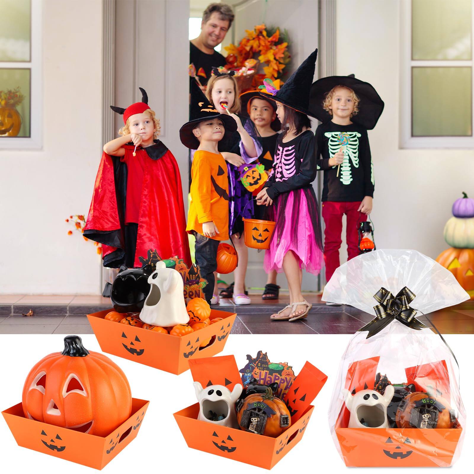 Paradigms Interiors Basket Boo Set Baskets For Gifts Empty To Fill With ...