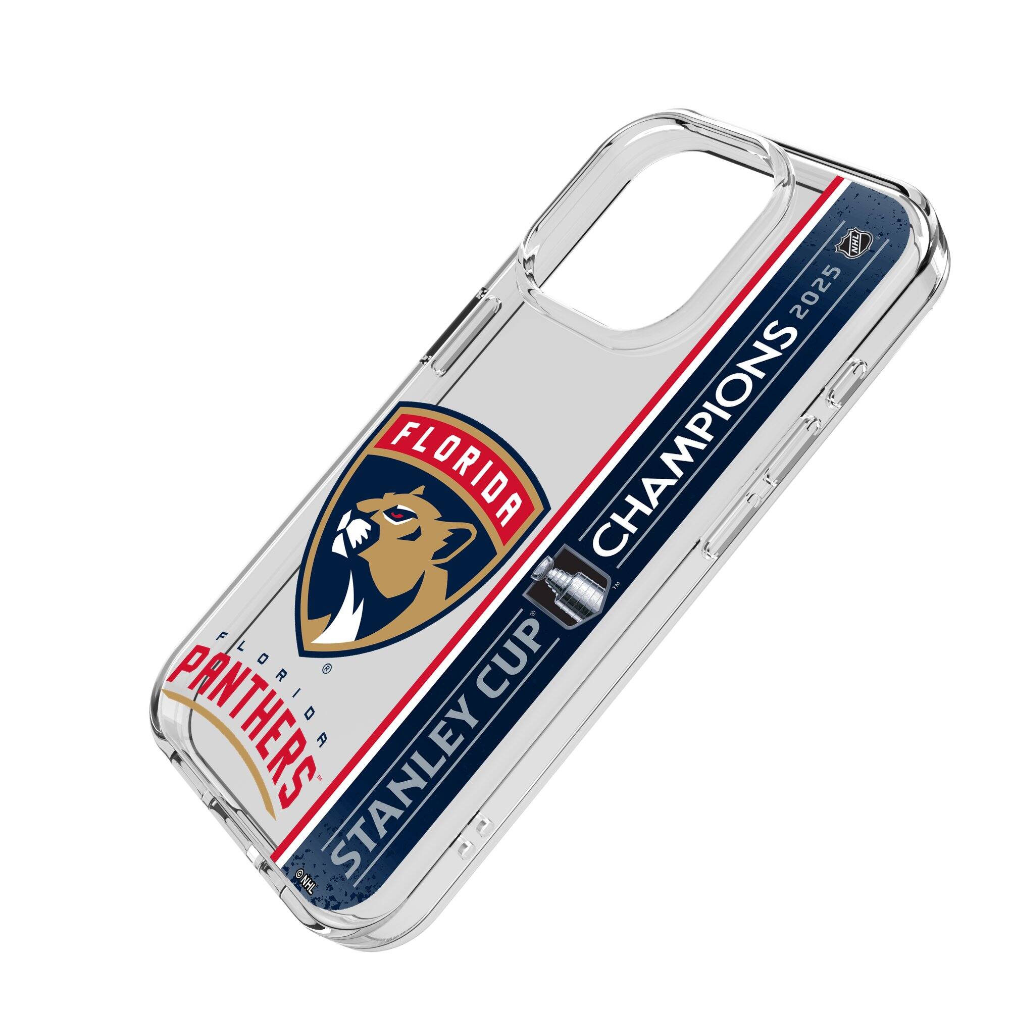 Keyscaper NHL Florida Panthers 2025 Stanley Cup Champions iPhone Clear ...