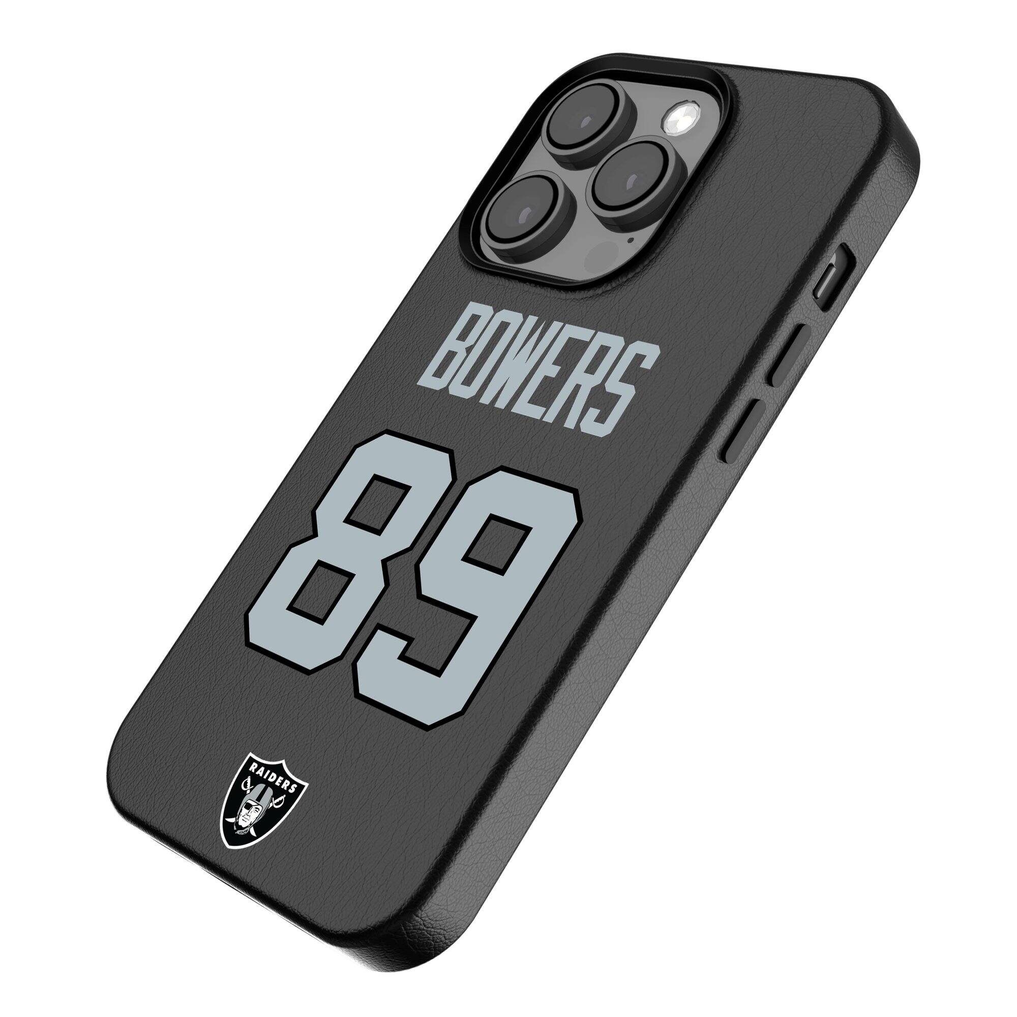 Keyscaper NFL Brock Bowers Las Vegas Raiders iPhone Magnetic Bump Case ...