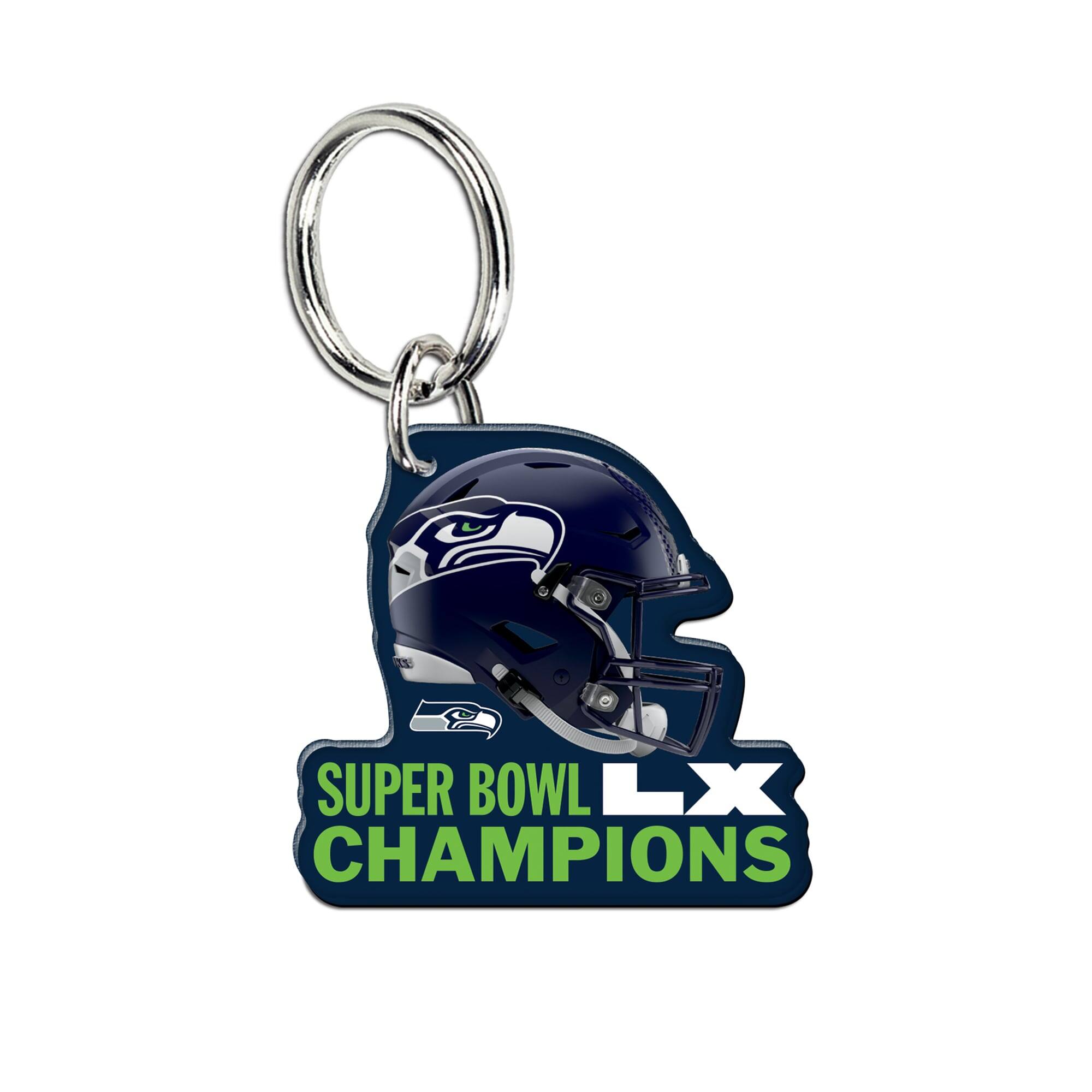 WinCraft Seattle Seahawks Super Bowl LX Premium Acrylic Key Ring ...