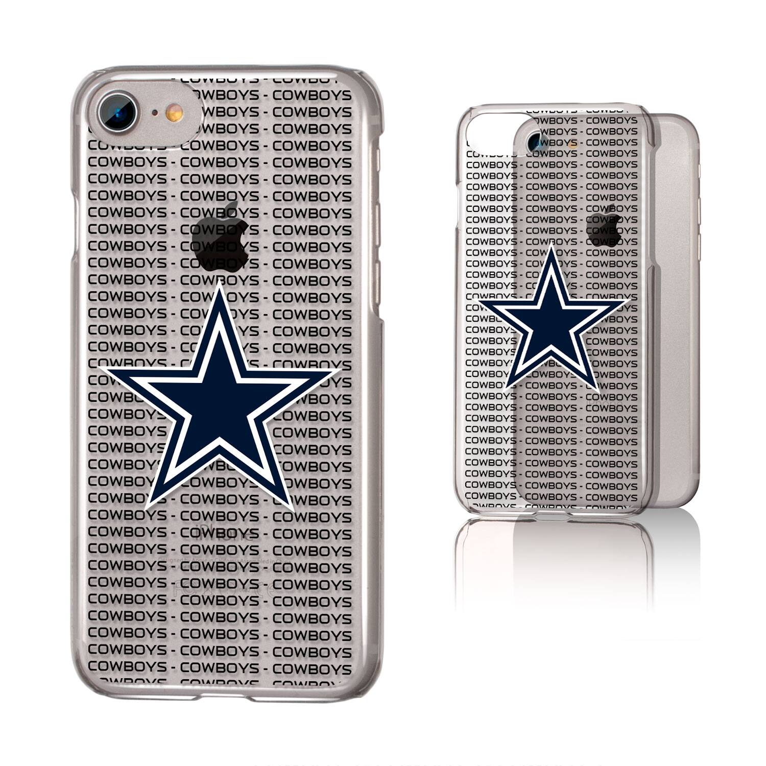 Keyscaper NFL Dallas Cowboys iPhone Clear Text Backdrop Design Case 15 ...