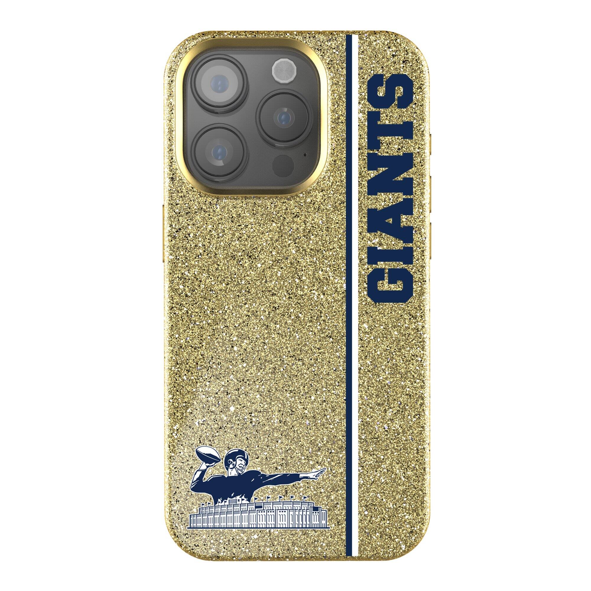 Keyscaper NFL New York Giants Throwback Logo iPhone Bling Case 14 Gold ...