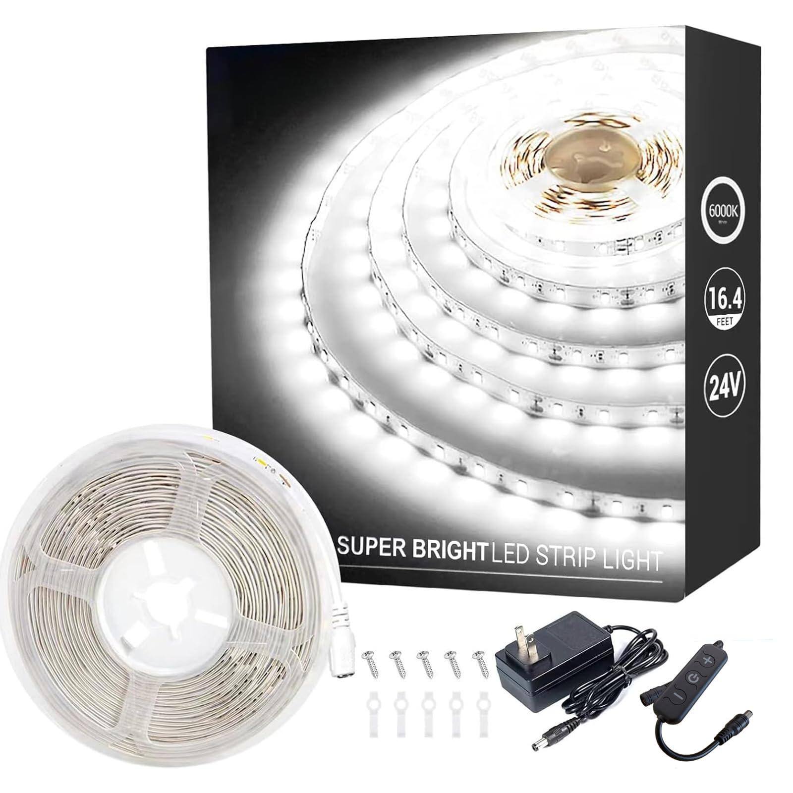 Stylel Star LED Lights RGB Strip for Bedroom Smart RGB LED Strip Lights with App Control & Music ...