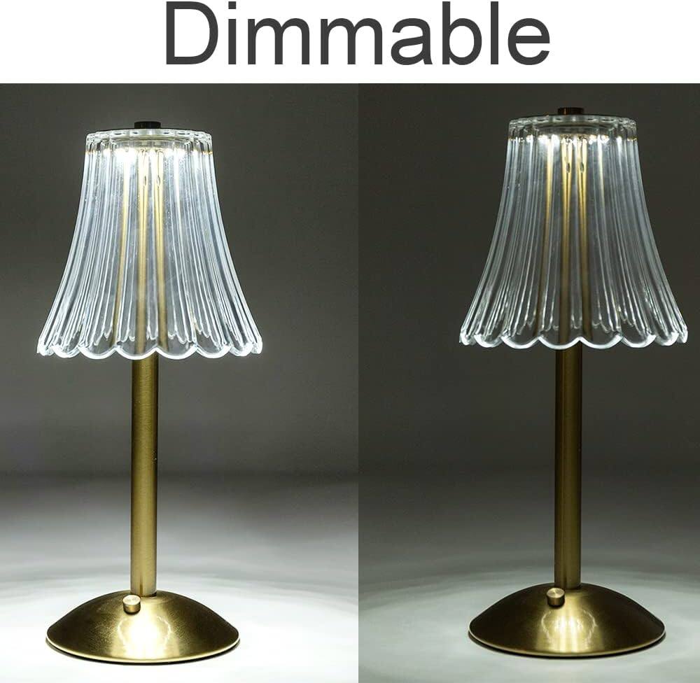 Stamp n Camp Cordless Table Lamps for Home Table Dining Room ...