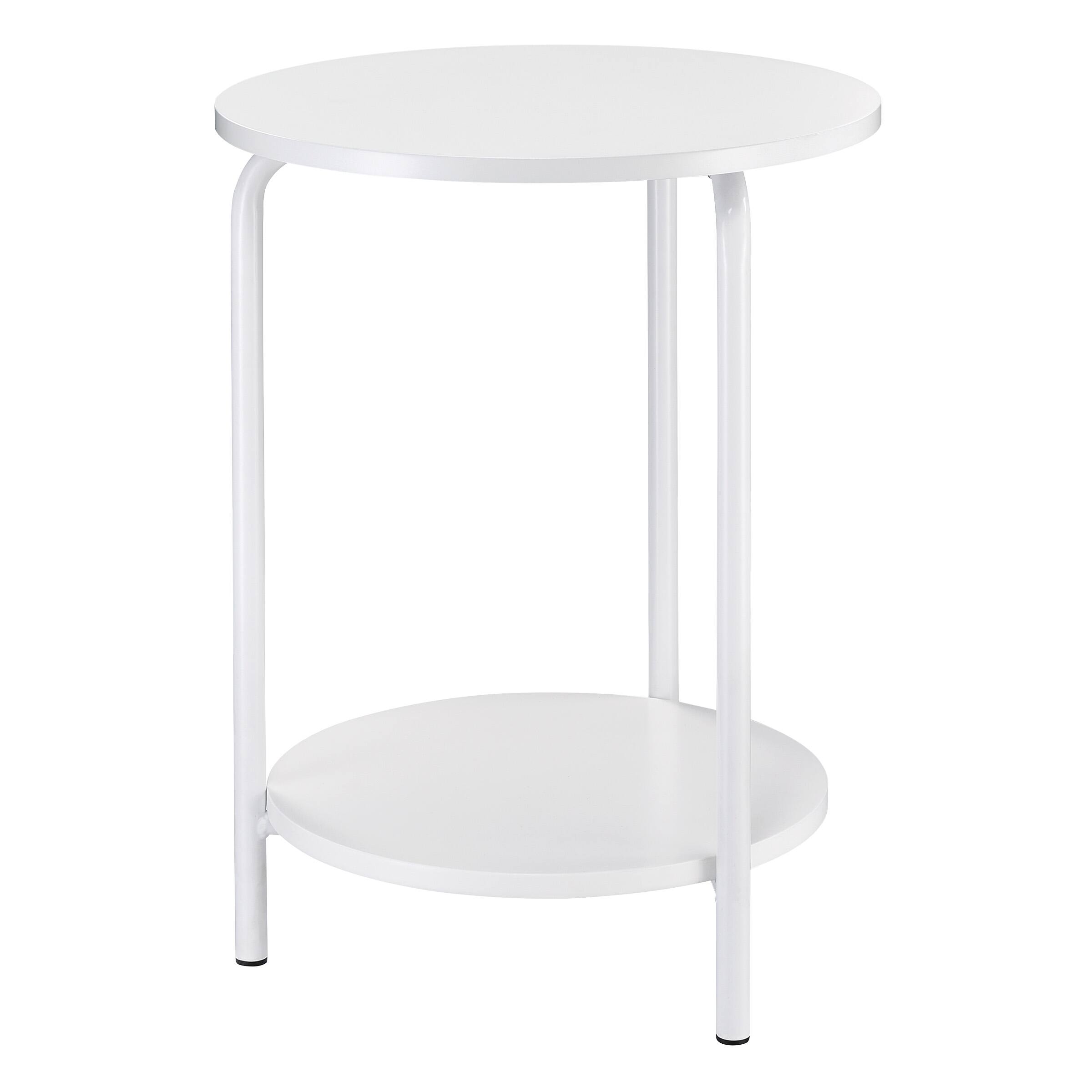 Customer Reviews: OSP Home Furnishings Elgin Accent Table White ELG-11 ...