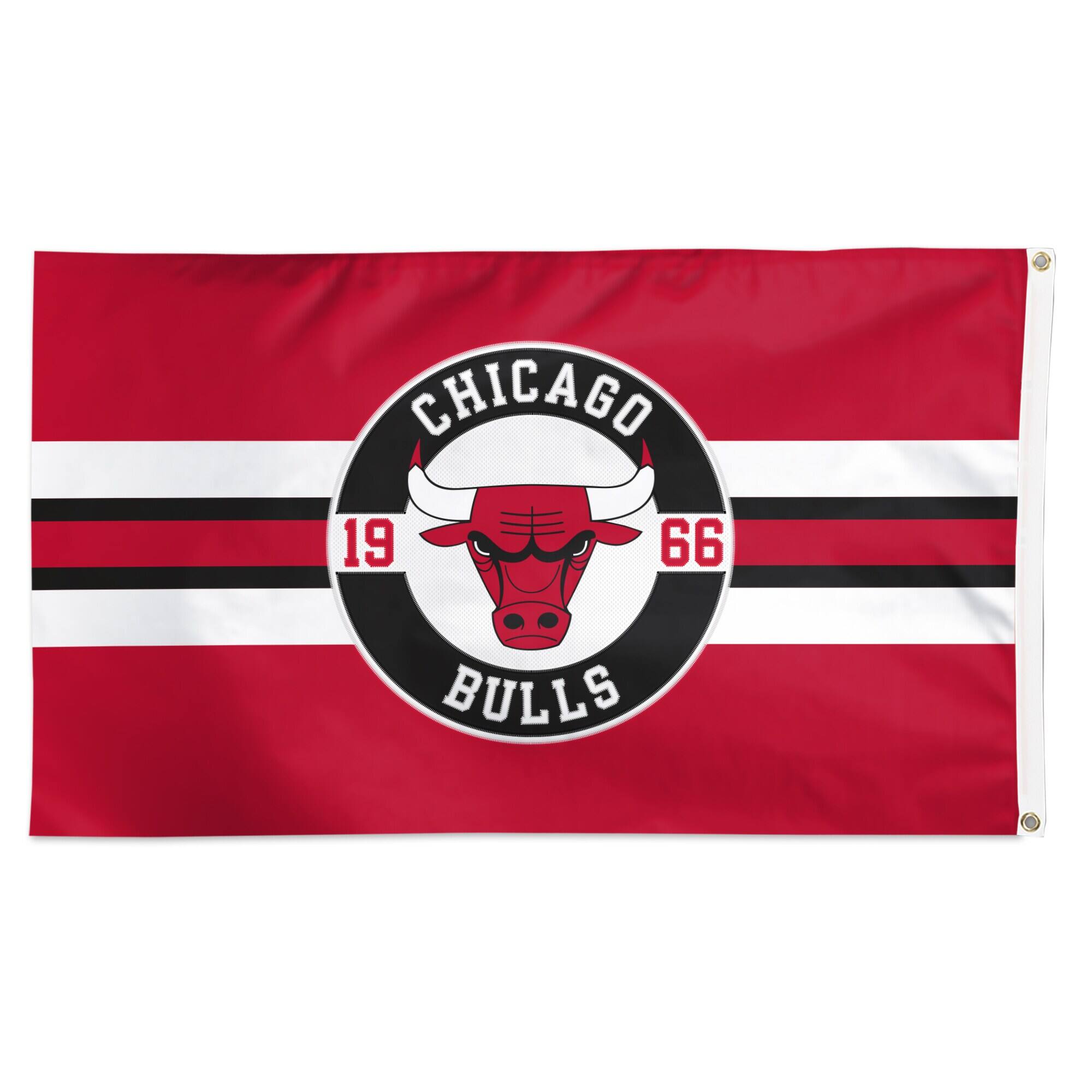 WinCraft Chicago Bulls 3' x 5' Applique Flag Multicolor 202227647 ...