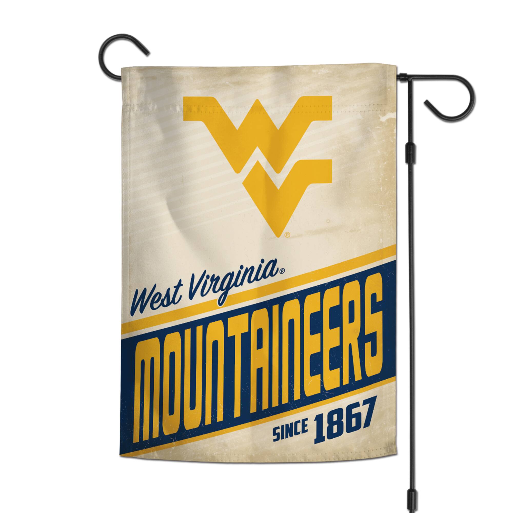 WinCraft West Virginia Mountaineers 12" x 18" Throwback Logo Double ...